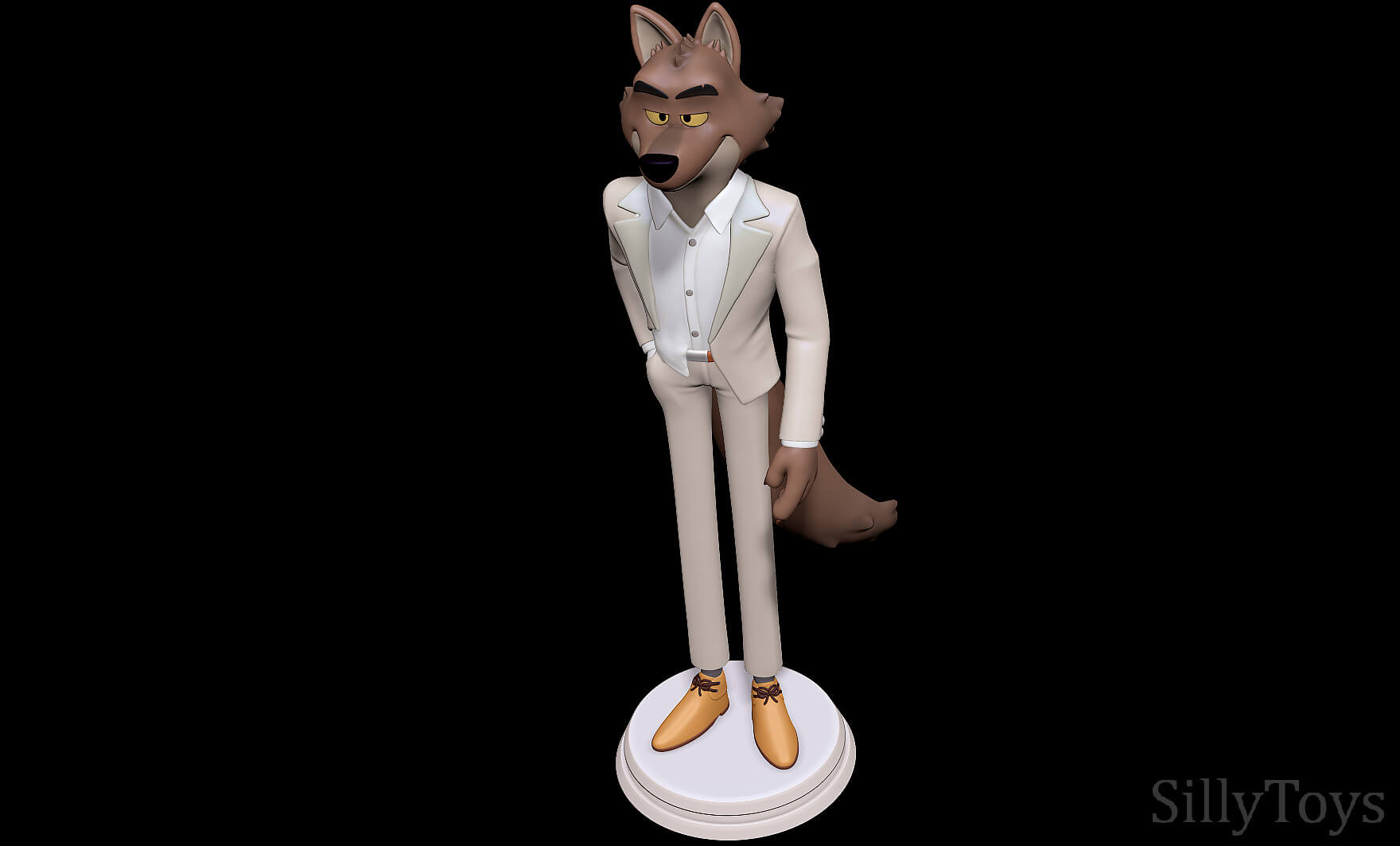 Mr Wolf The Bad Guys 3d Model By Sillytoys 5994