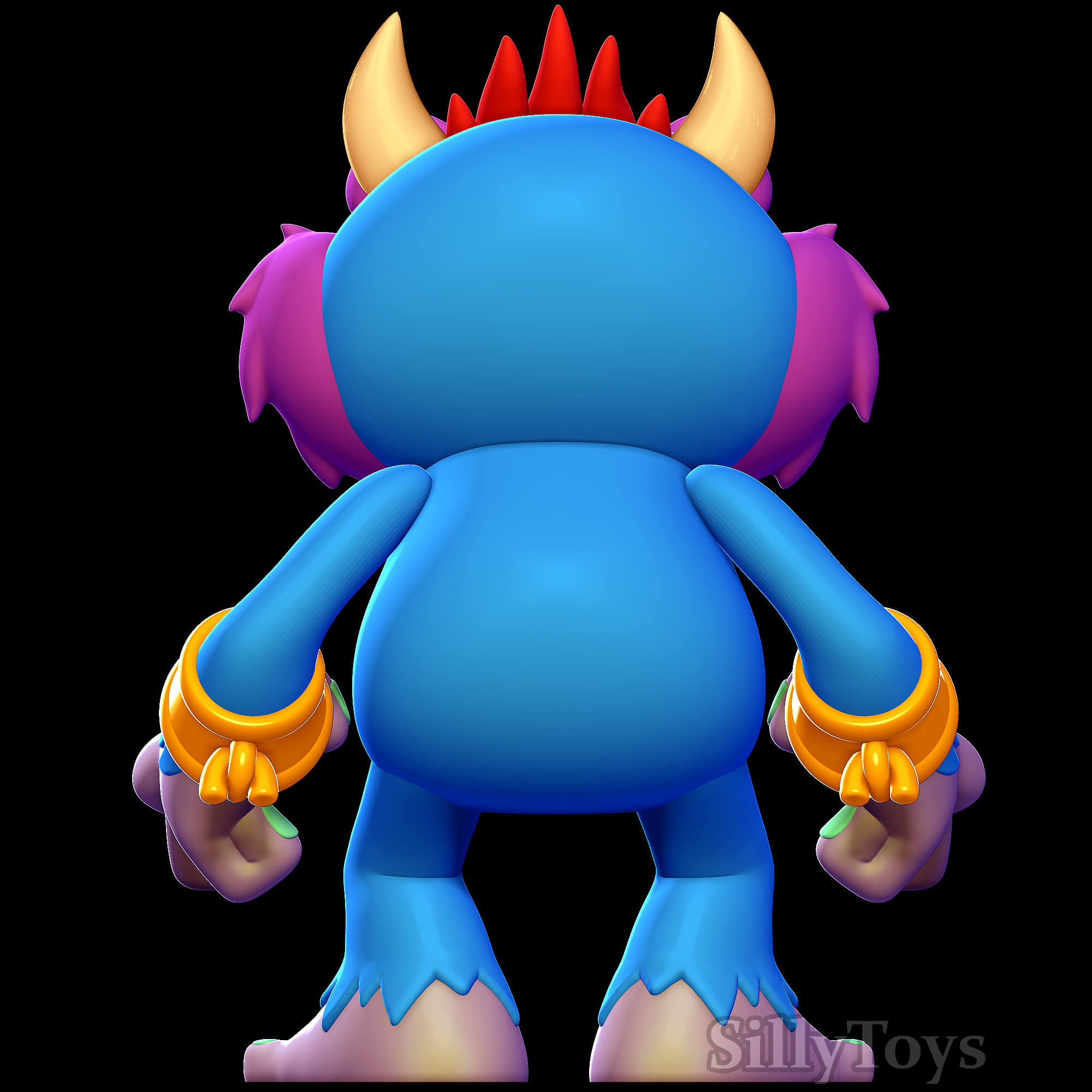 My Pet Monster - 3D Print Model by SillyToys
