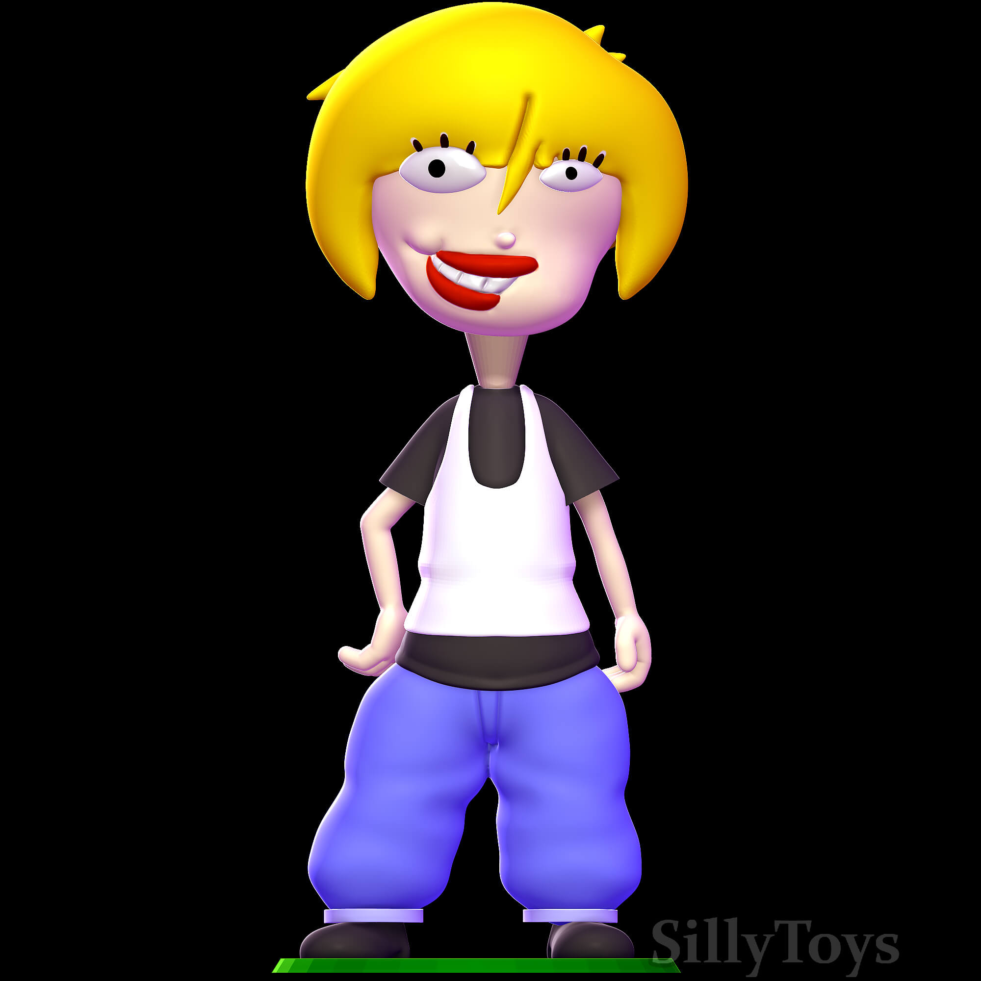 Nazz - Ed, Edd N Eddy 3D Model by SillyToys