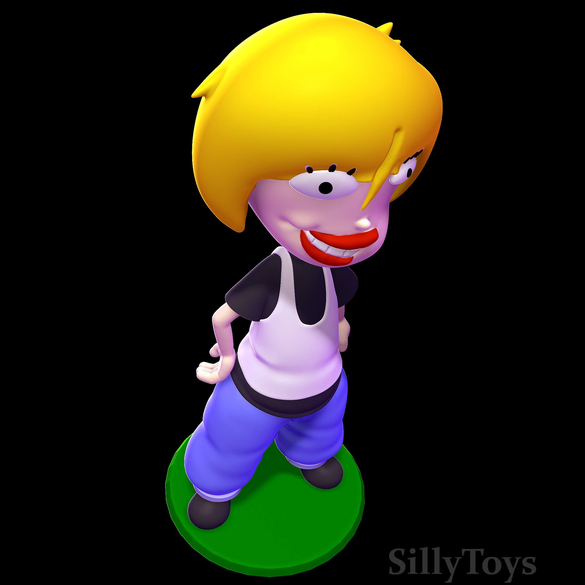 Nazz - Ed, Edd N Eddy 3D Model by SillyToys
