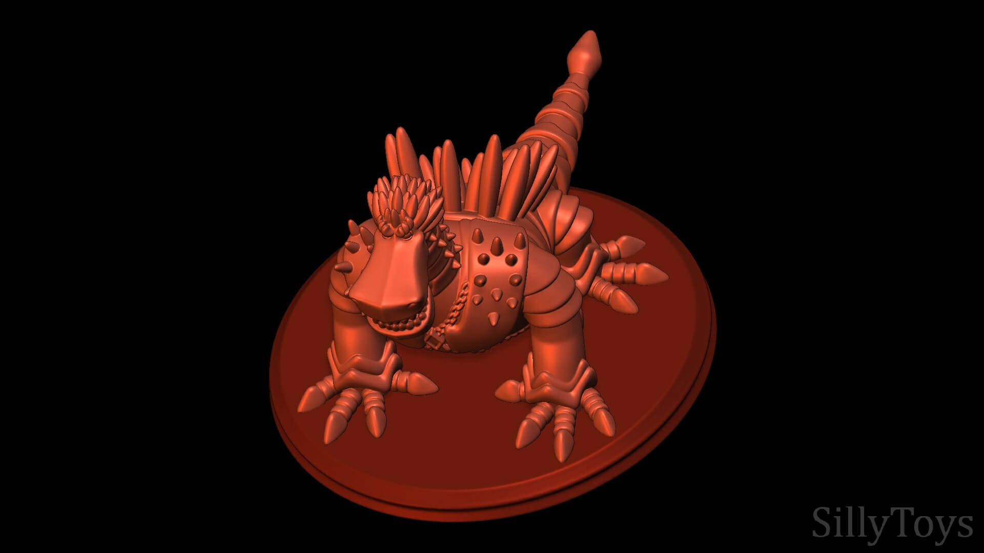 Nettlebrand - Dragon Rider 3D Model by SillyToys