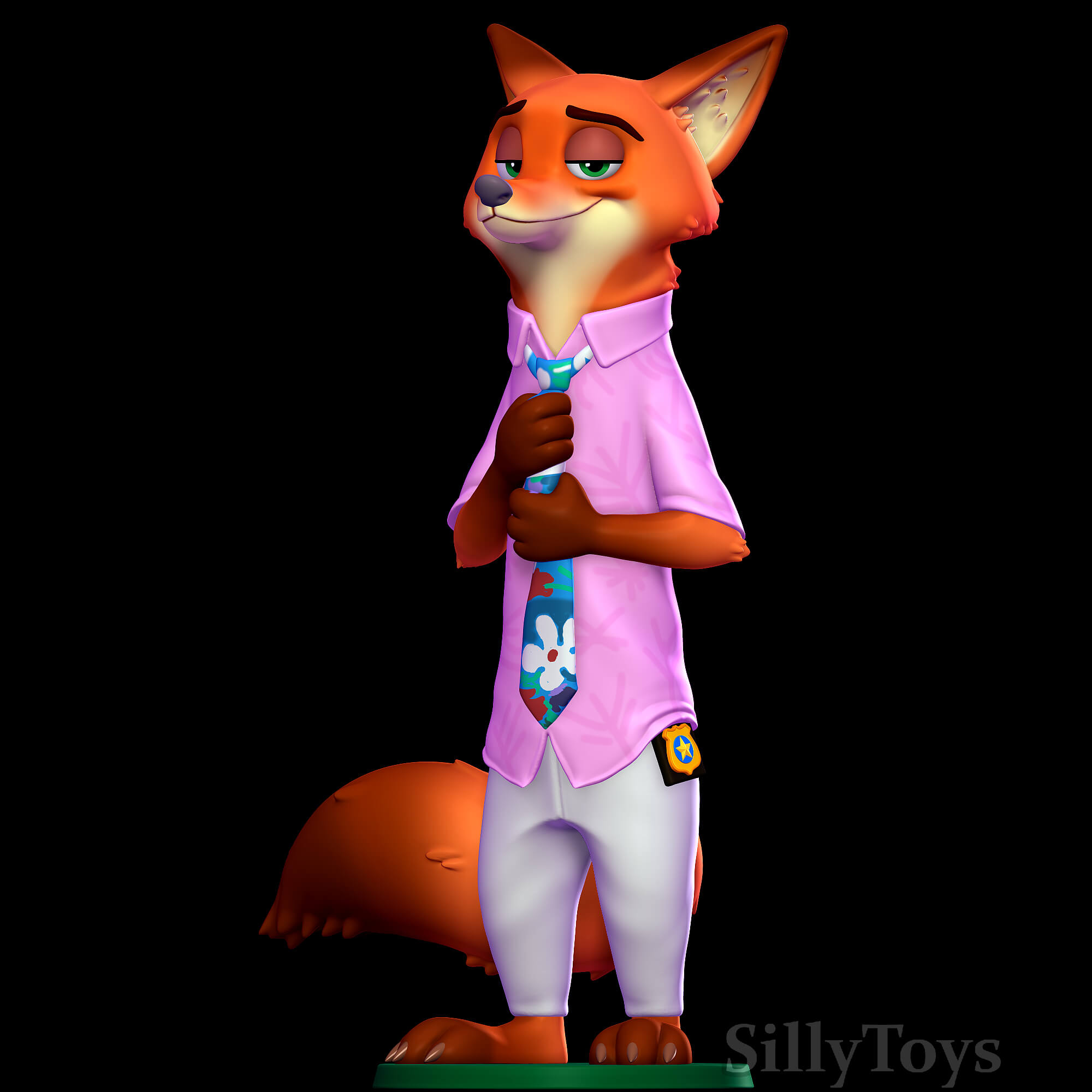 Nick Wilde - Zootopia 2 3D Model by SillyToys