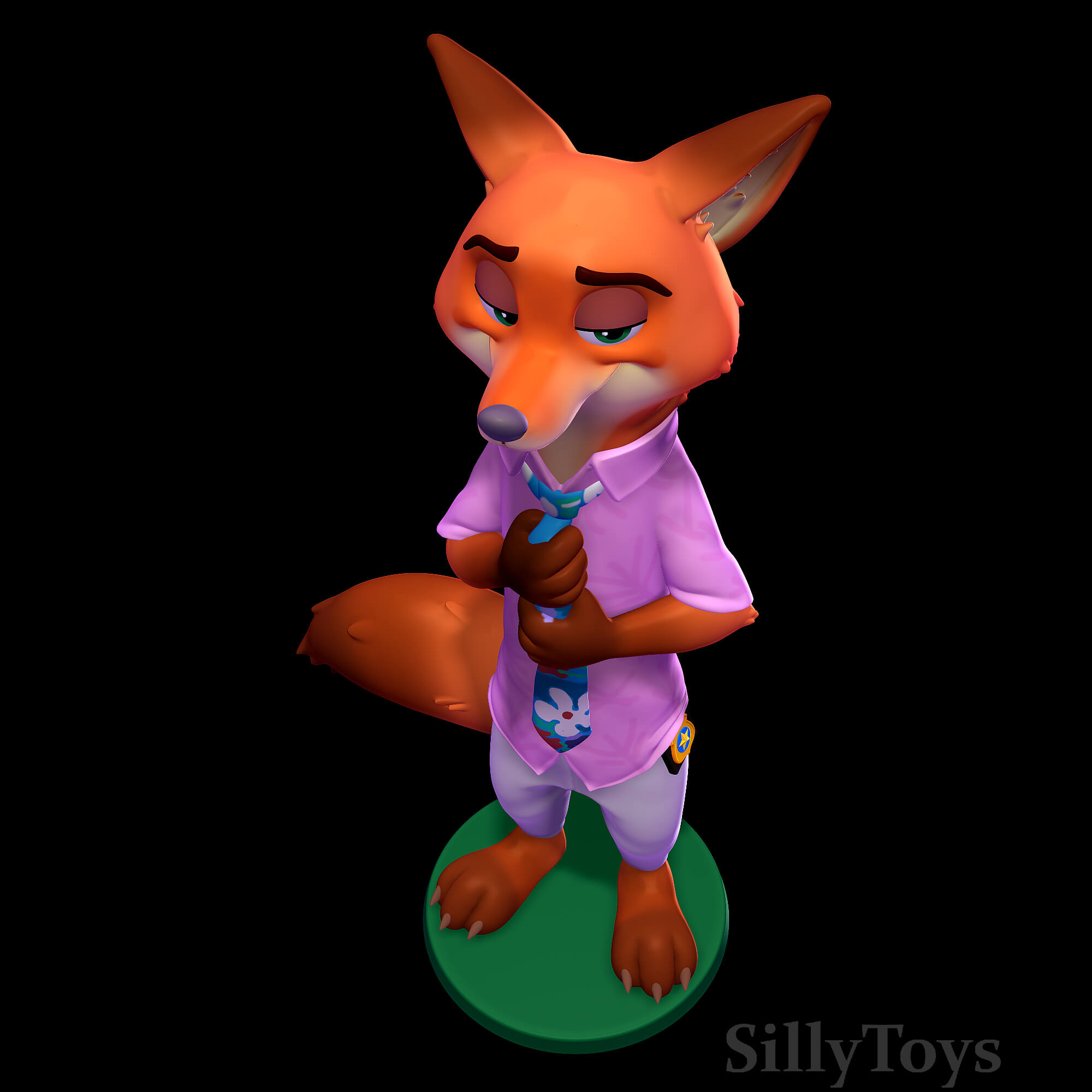 Nick Wilde - Zootopia 2 3D Model by SillyToys