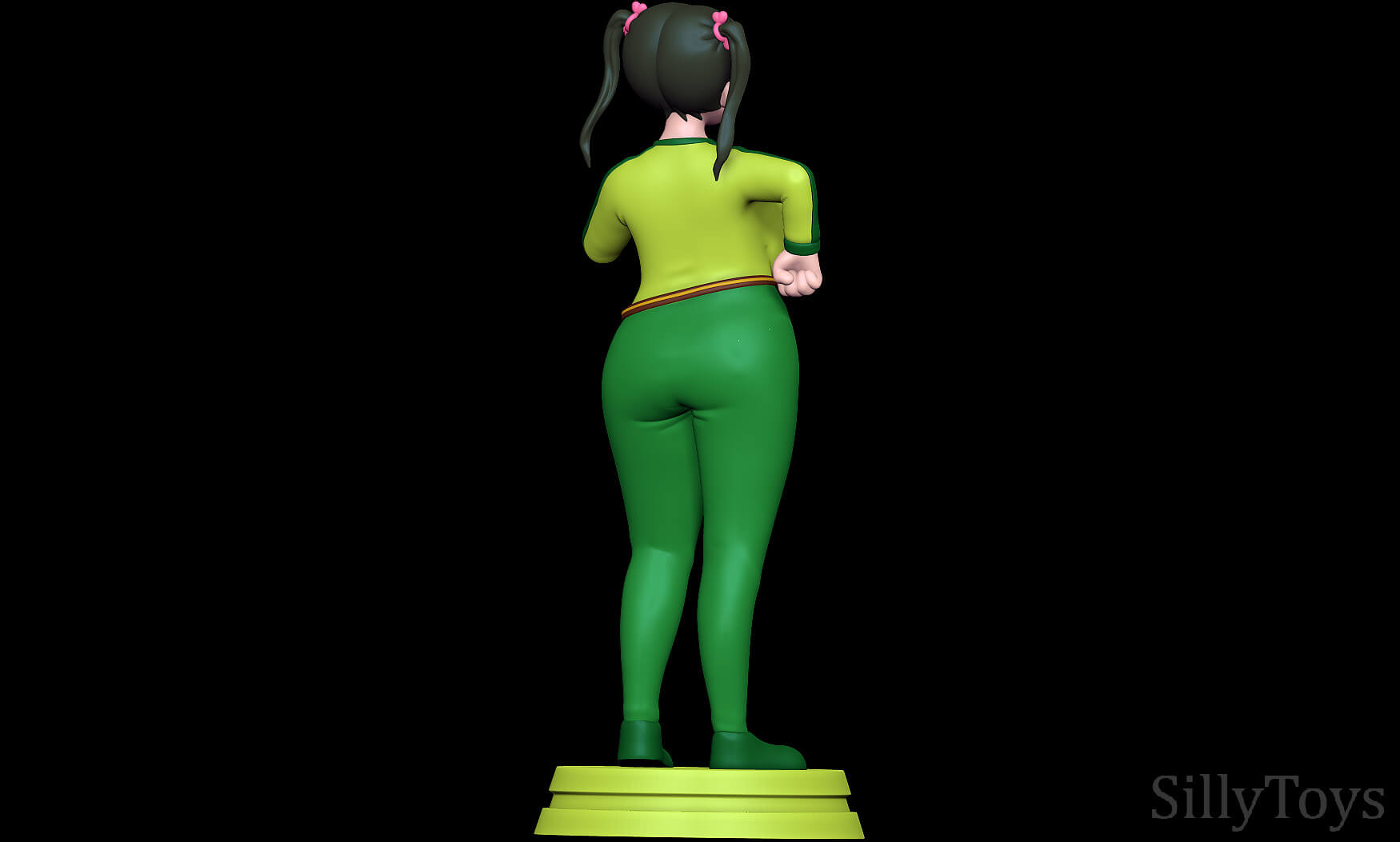 Nikuko - Please Tell Me Galko Chan 3D Model by SillyToys