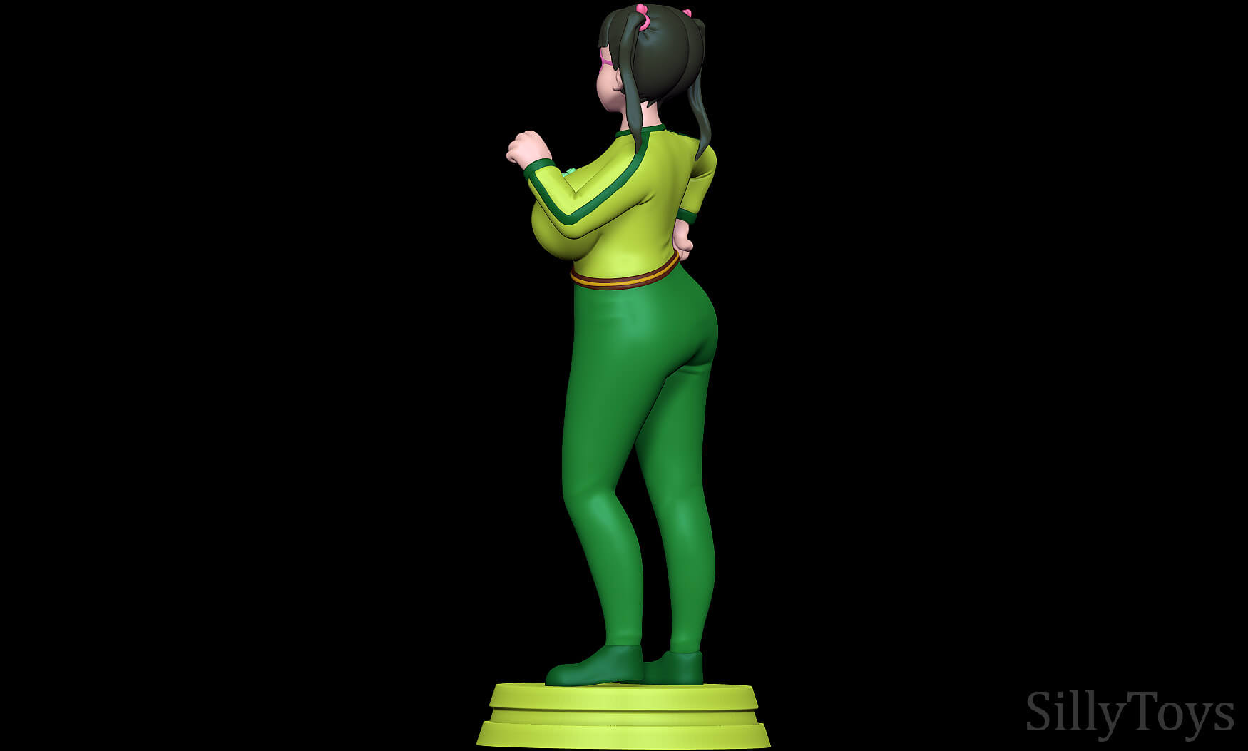 Nikuko - Please Tell Me Galko Chan 3D Model by SillyToys