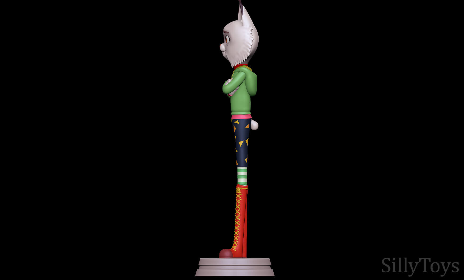 Nooshy - Sing 2 3D Model by SillyToys