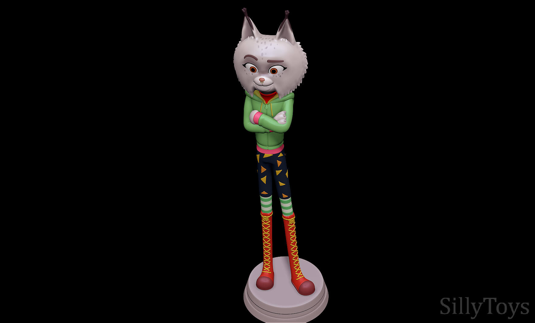 Nooshy - Sing 2 3D Model by SillyToys