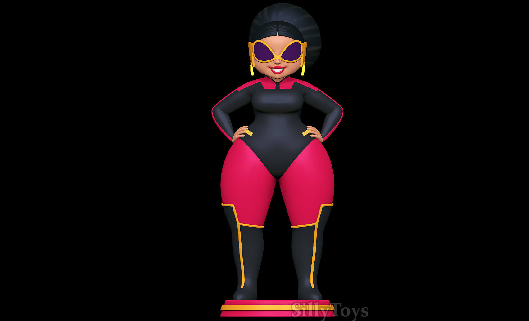 Odessa Drake - Moon-Girl and Devil Dinosaur 3D Model by SillyToys
