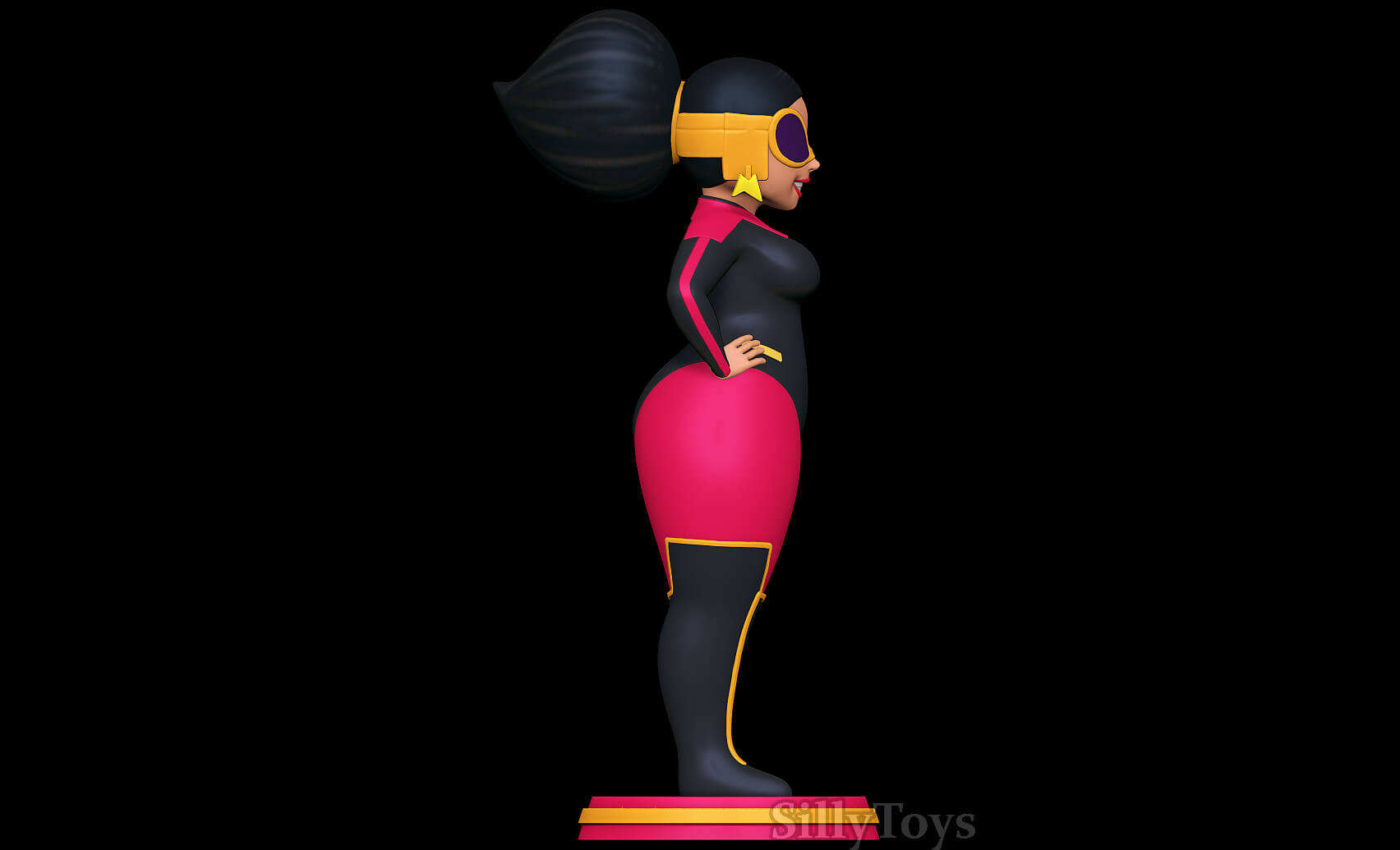 Odessa Drake - Moon-Girl and Devil Dinosaur 3D Model by SillyToys