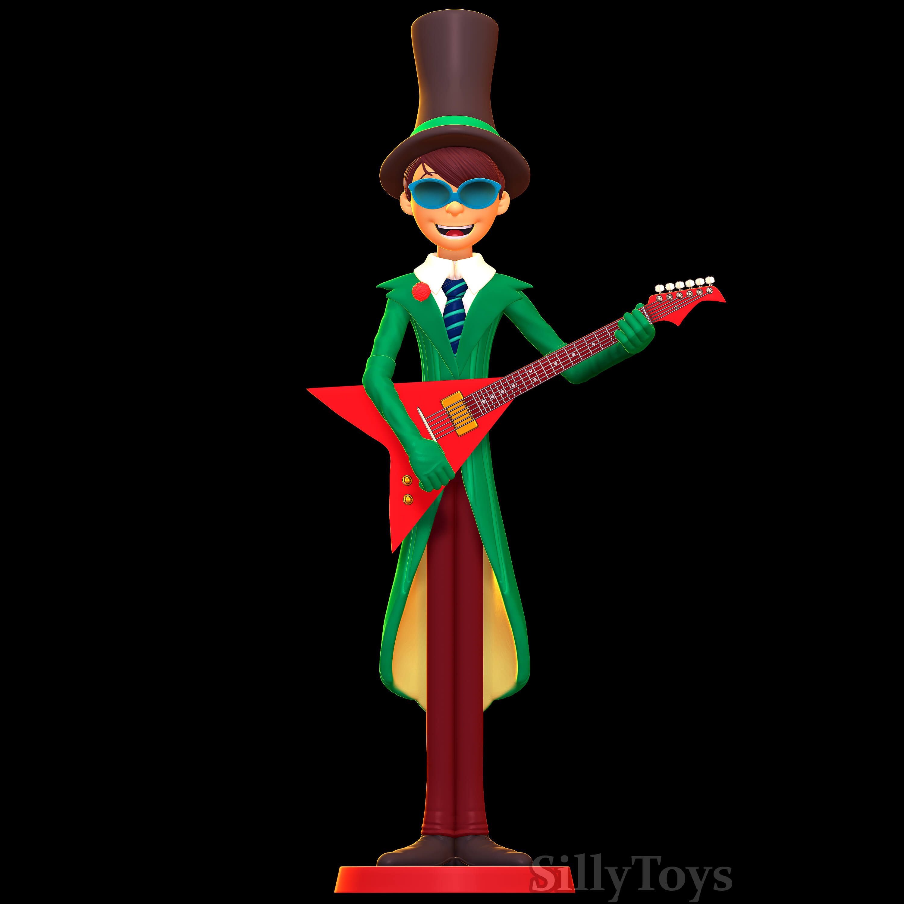 Once-Ler - The Lorax 3D Model by SillyToys