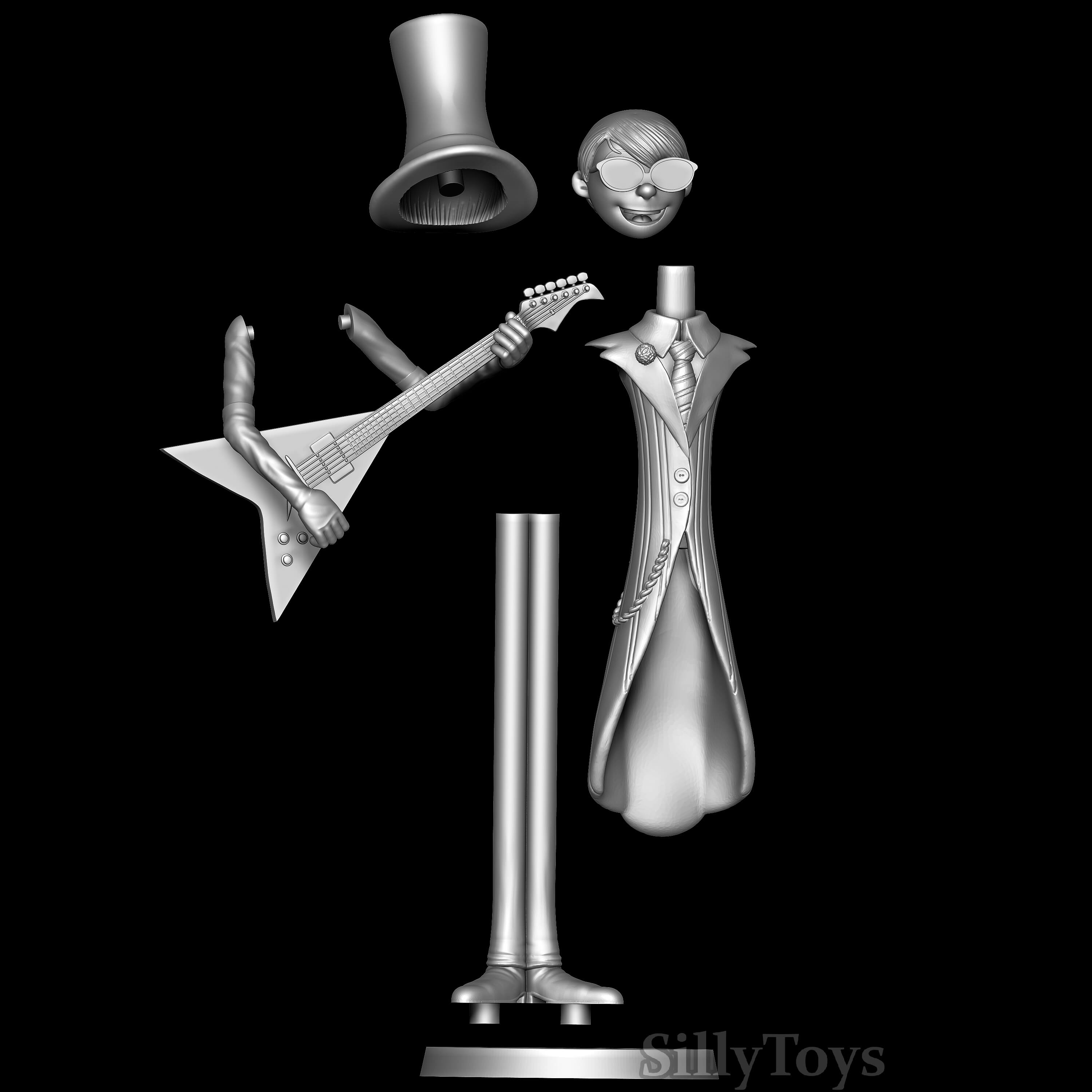 Once-Ler - The Lorax 3D Model by SillyToys