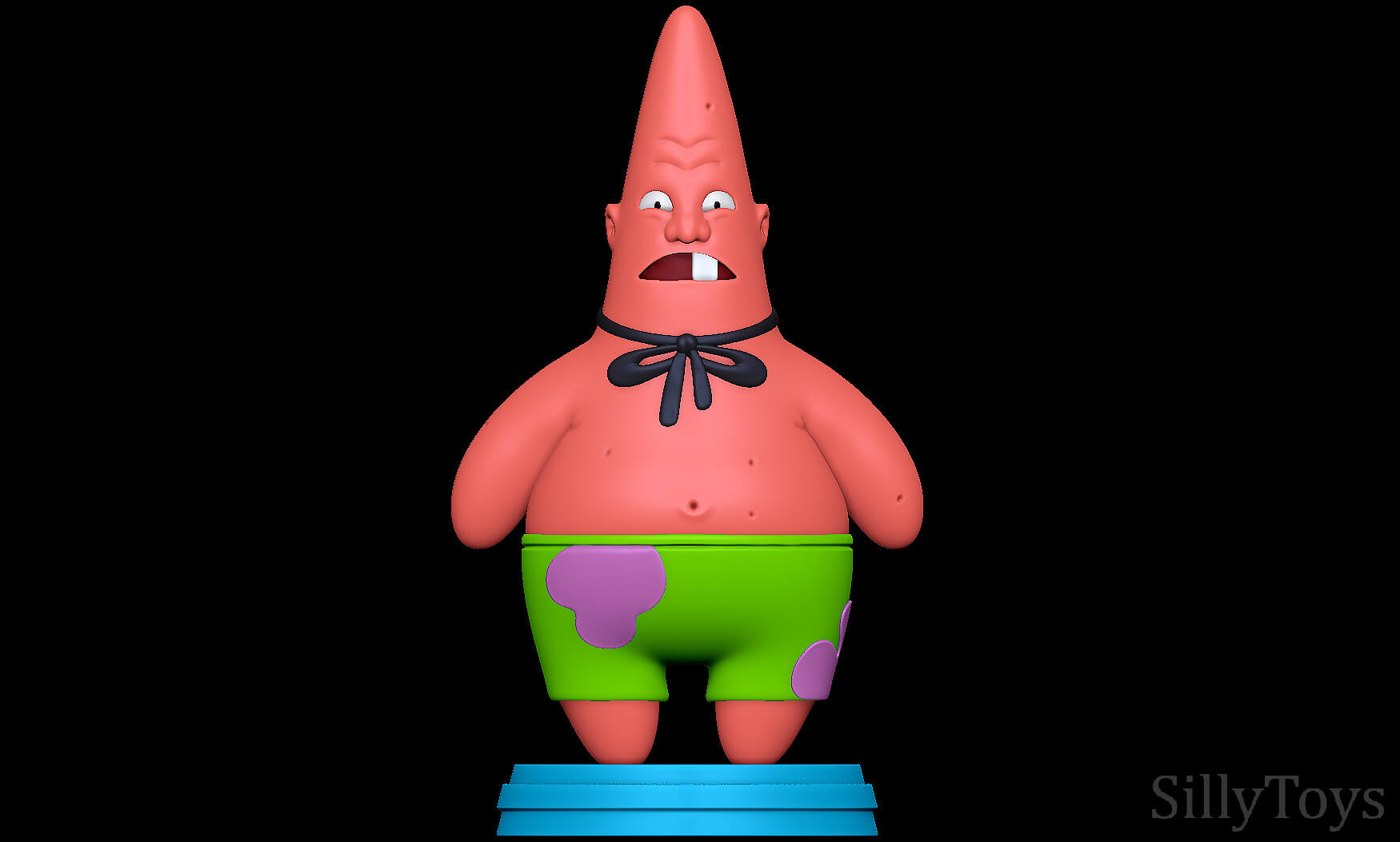 Patrick Star PinHead - SpongeBob SquarePants 3D Model by SillyToys