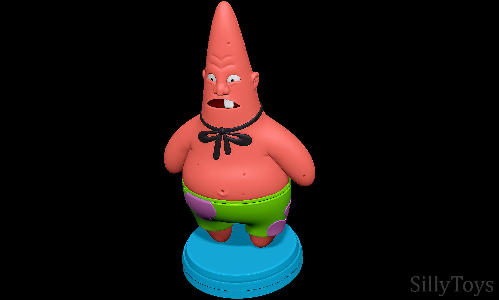 Patrick Star PinHead - SpongeBob SquarePants 3D Model by SillyToys