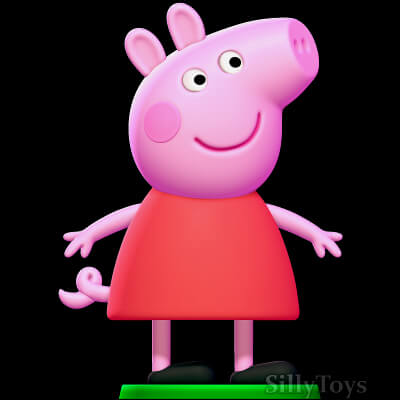 Peppa Pig cartoon - 3D Model by SillyToys