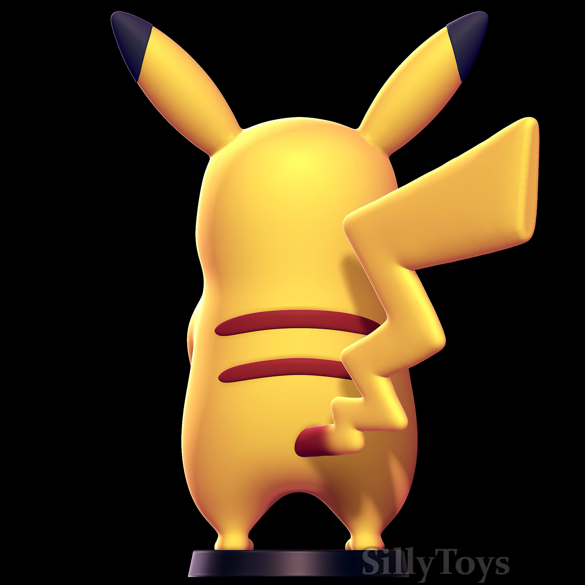 Pikachu - Pokémon Free 3D Model by SillyToys