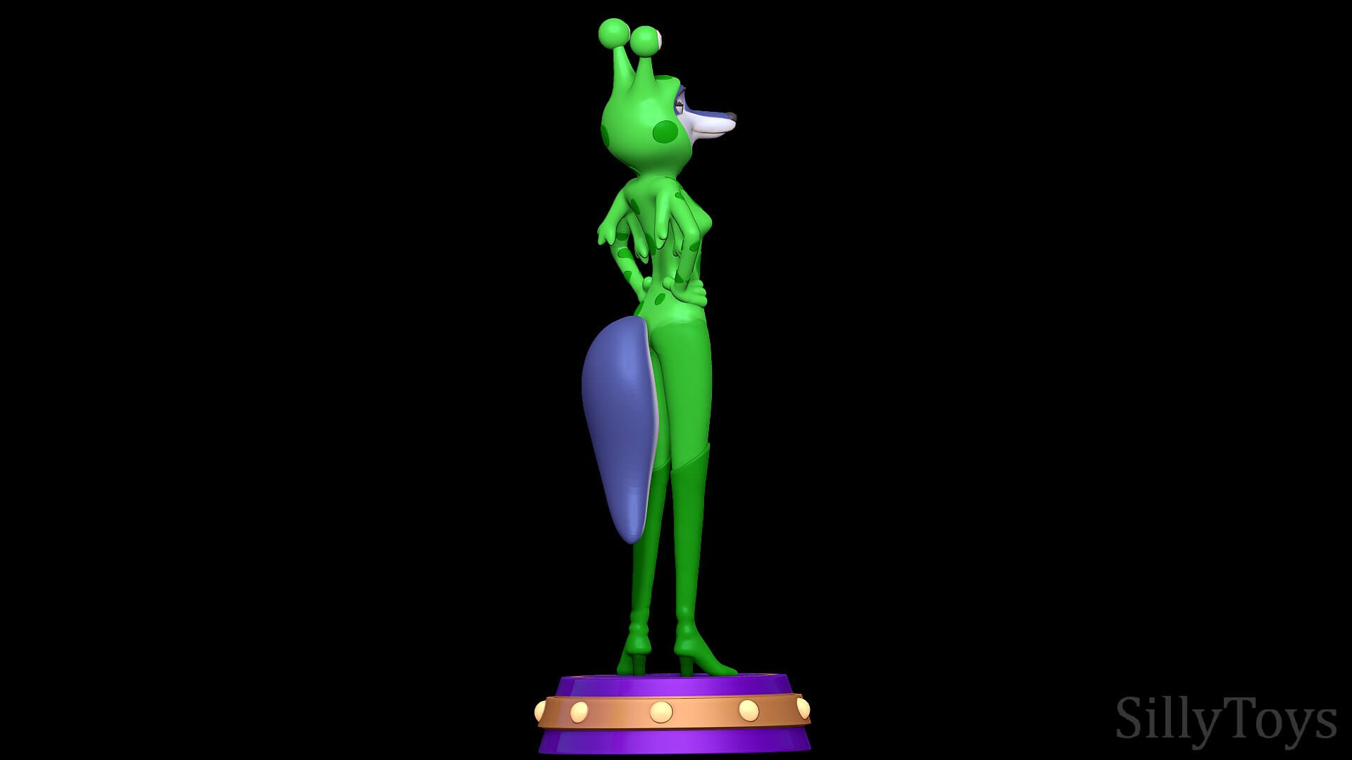 Porsha Crystal Alien Suit - Sing 2 3D Model by SillyToys