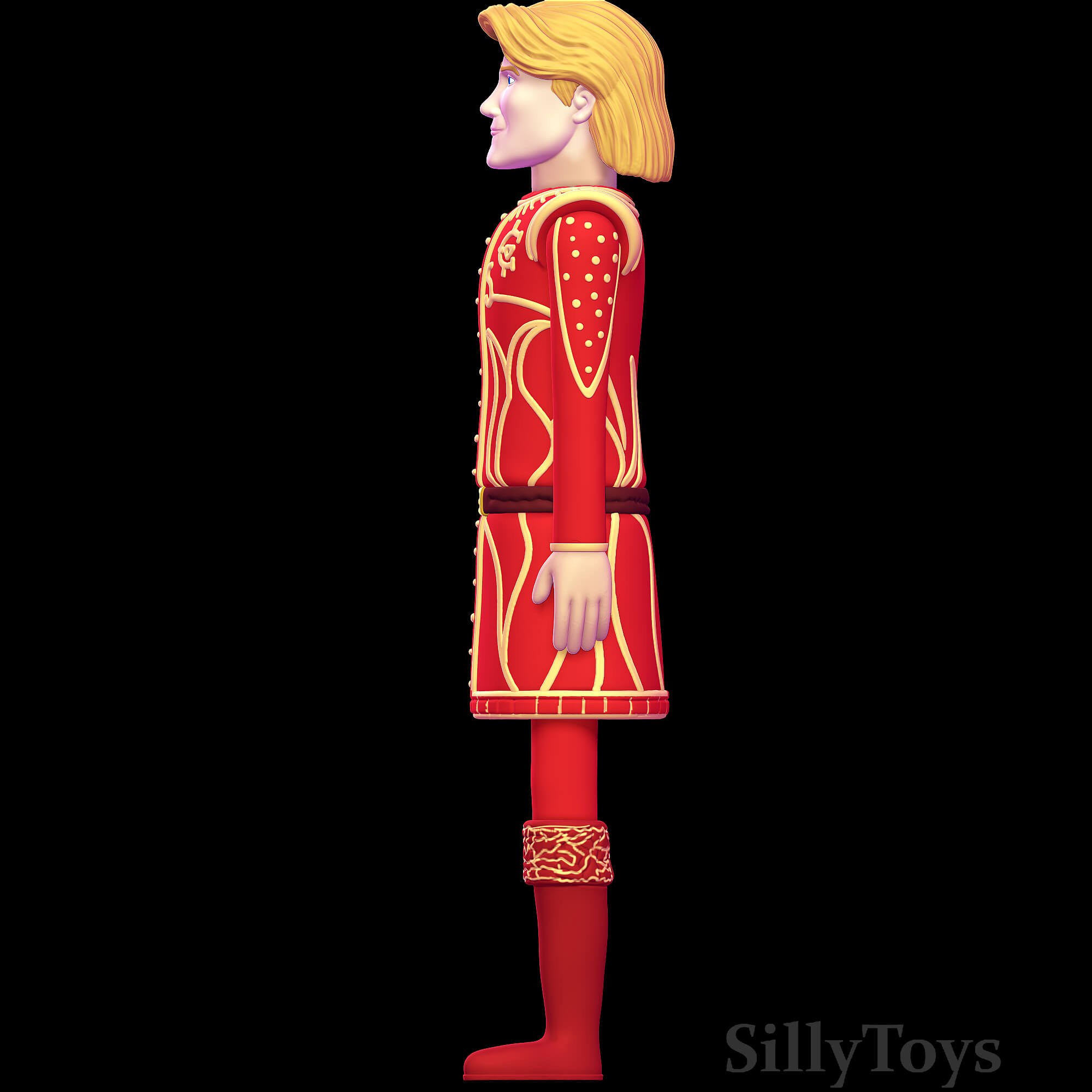 Prince Charming - Shrek 3D Model by SillyToys