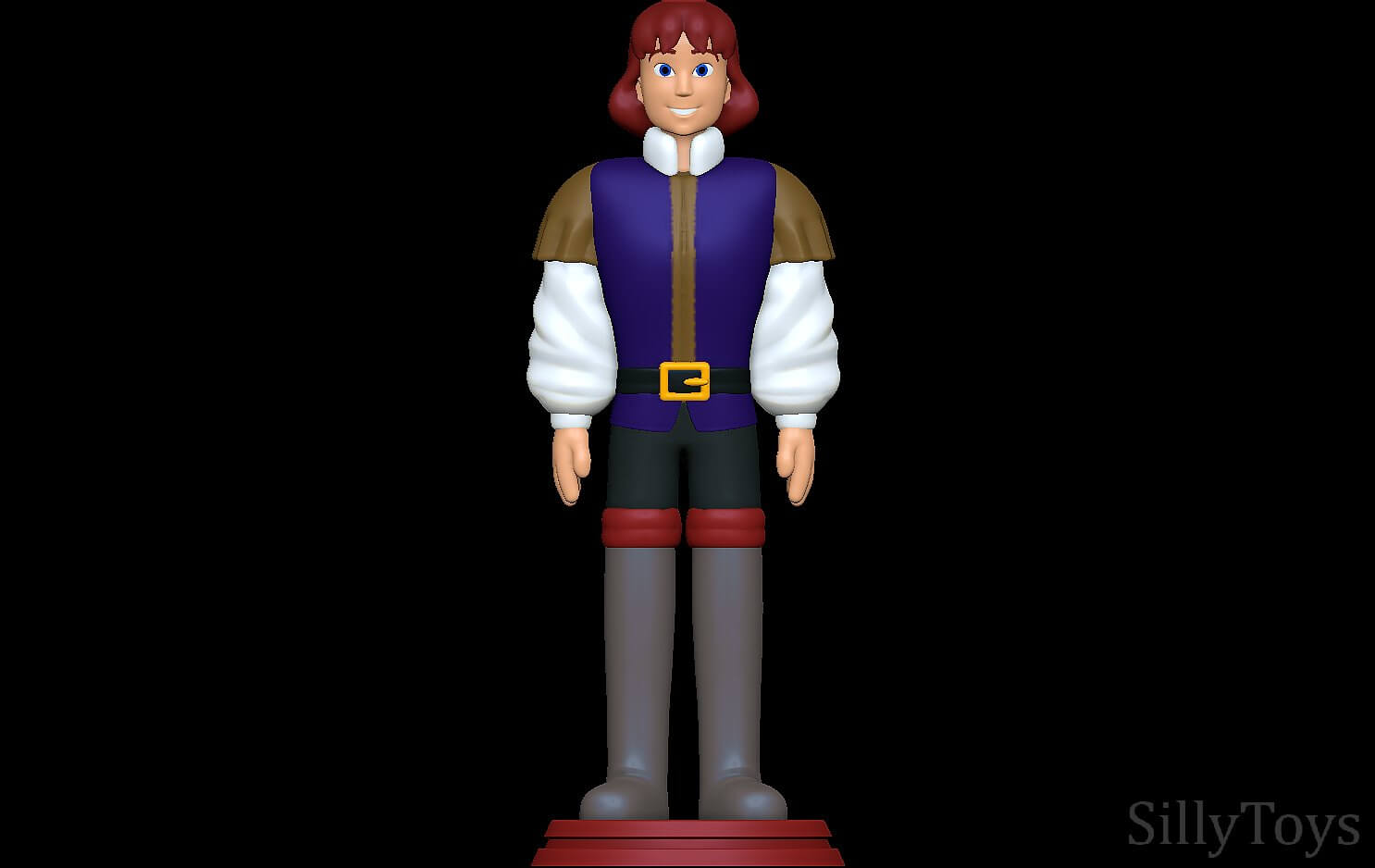 Prince Derek The Swan Princess 3d Model By Sillytoys