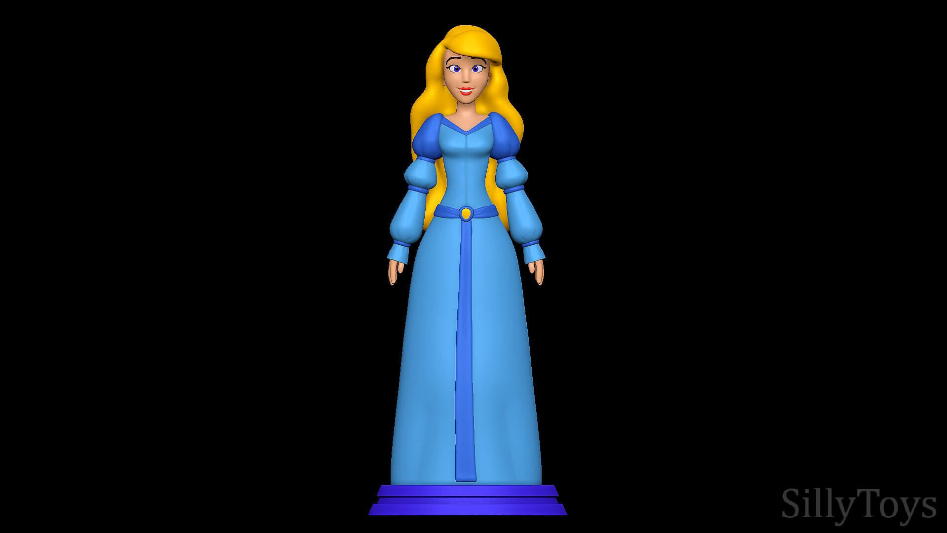 Princess Odette - The Swan Princess 3D Model by SillyToys