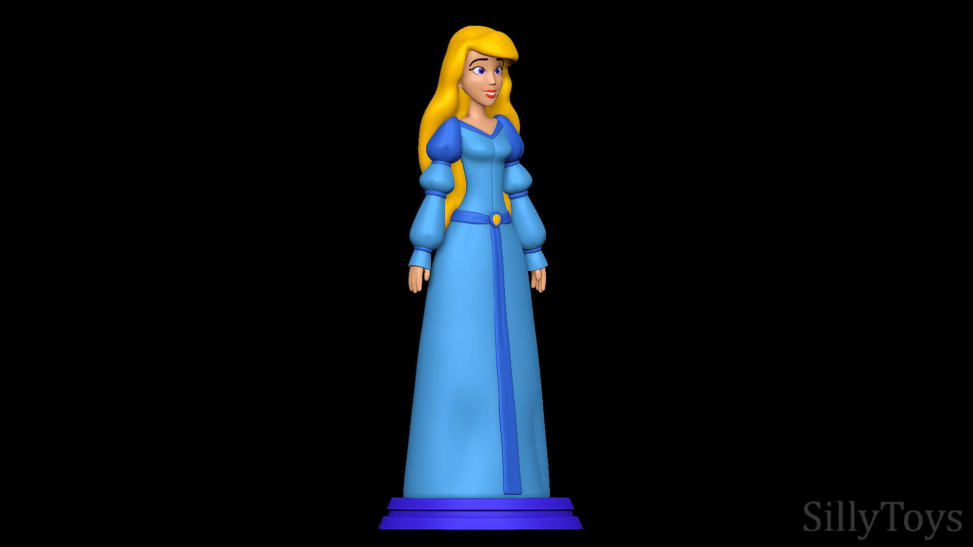 Princess Odette - The Swan Princess 3D Model by SillyToys