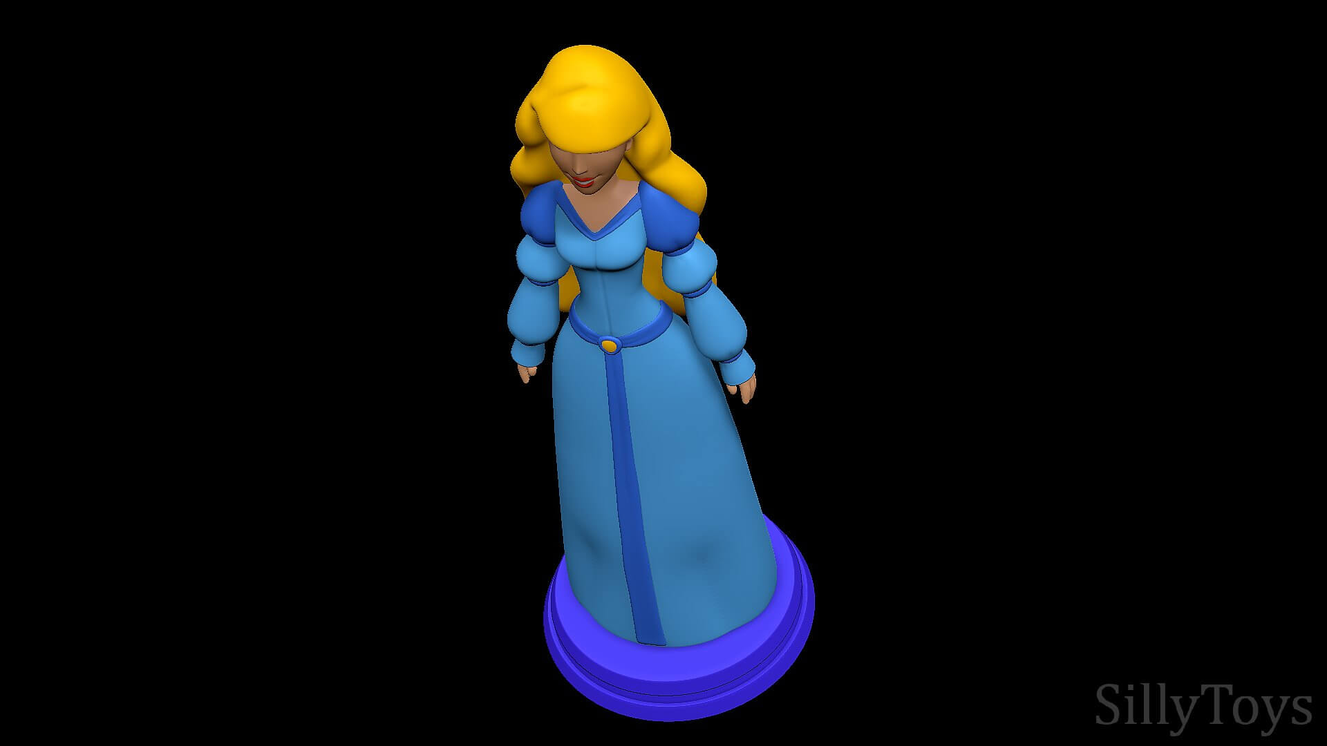 Princess Odette - The Swan Princess 3D Model by SillyToys