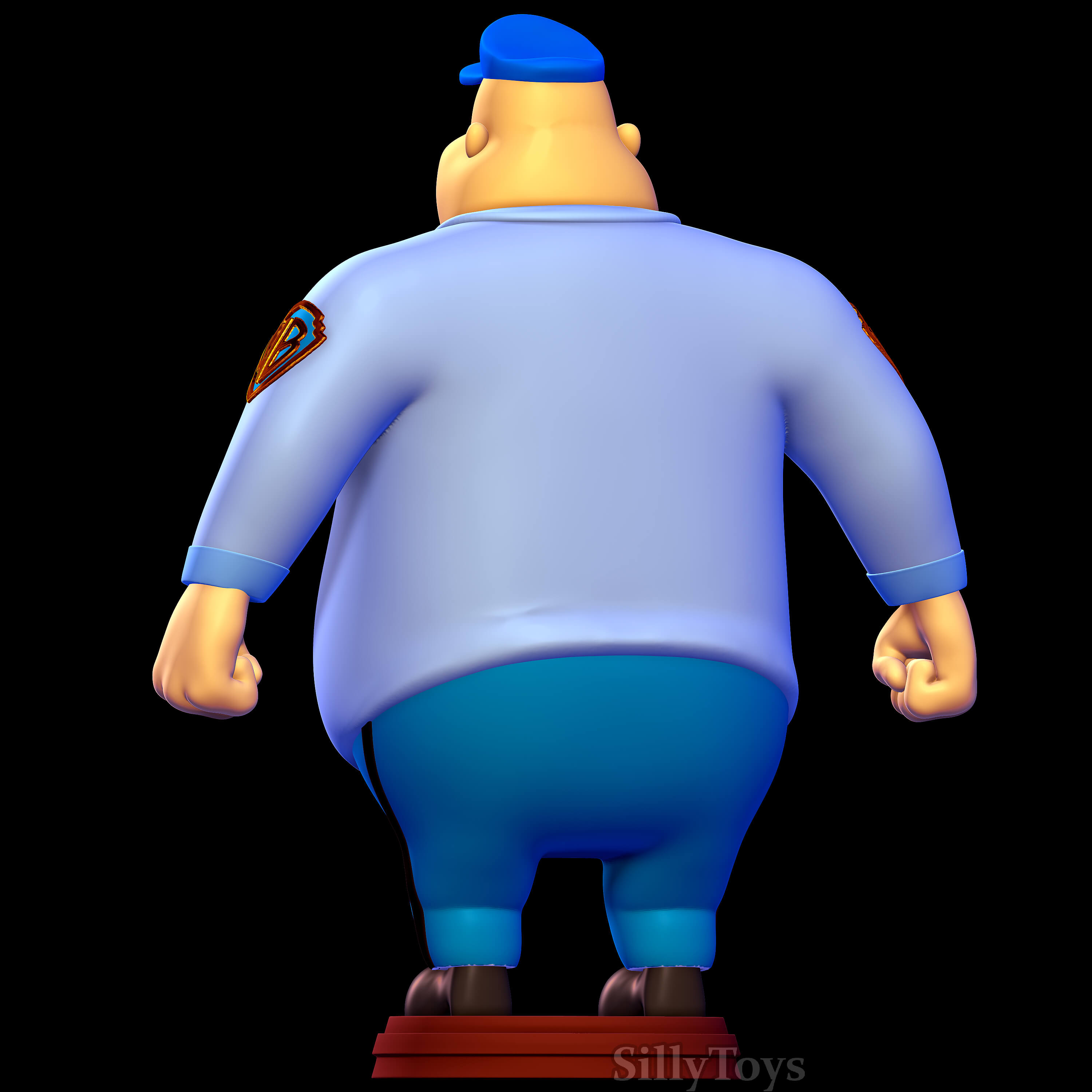 Ralph T. Guard - Animaniacs 3D Print Model by SillyToys