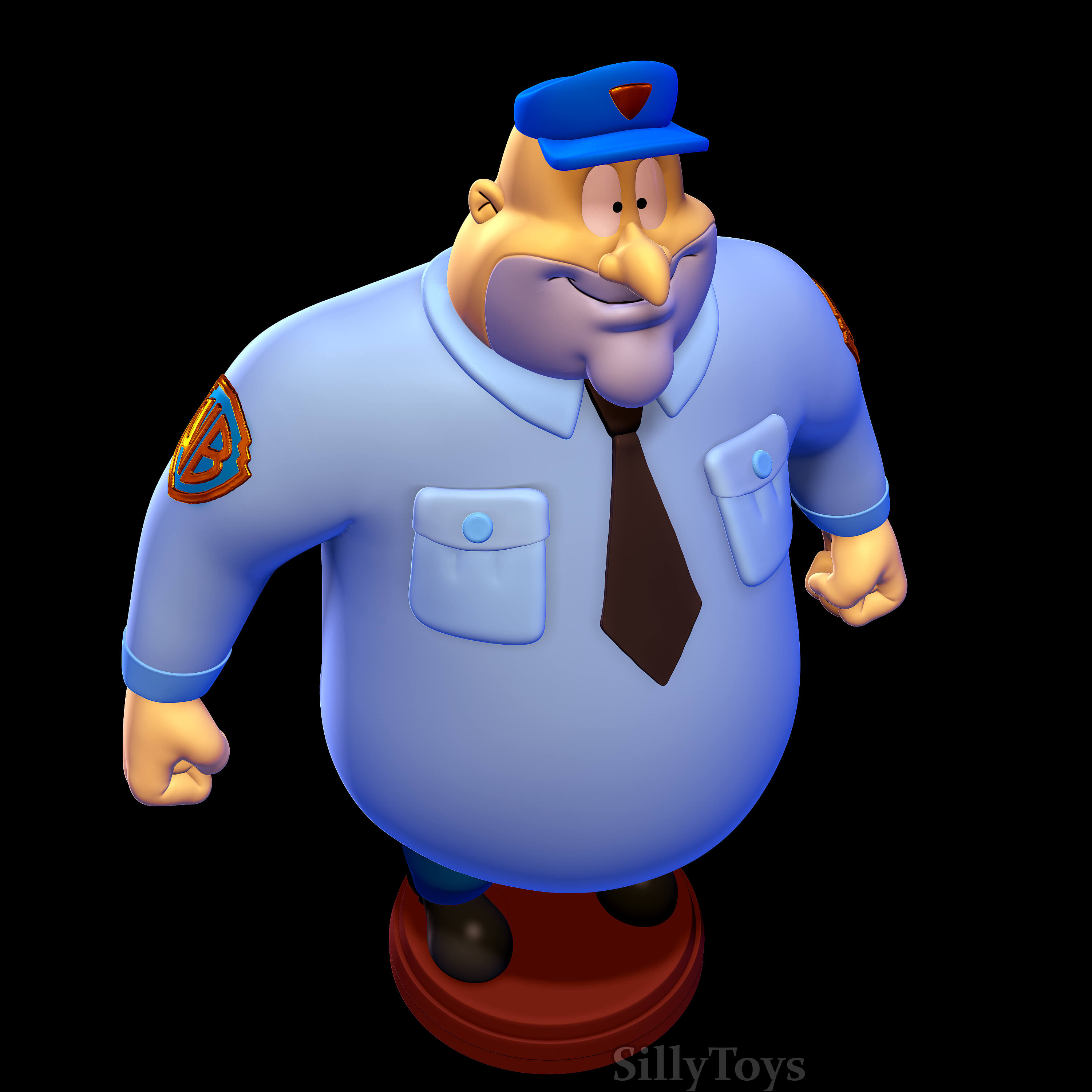 Ralph T. Guard - Animaniacs 3D Print Model by SillyToys