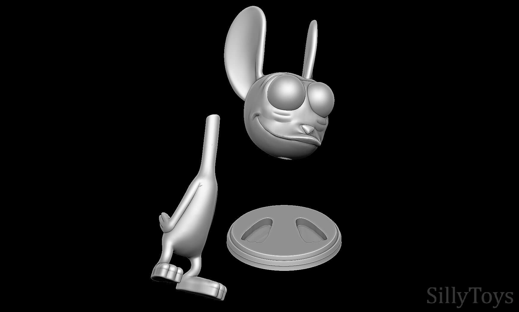 Ren - The Ren and Stimpy Show 3D Model by SillyToys
