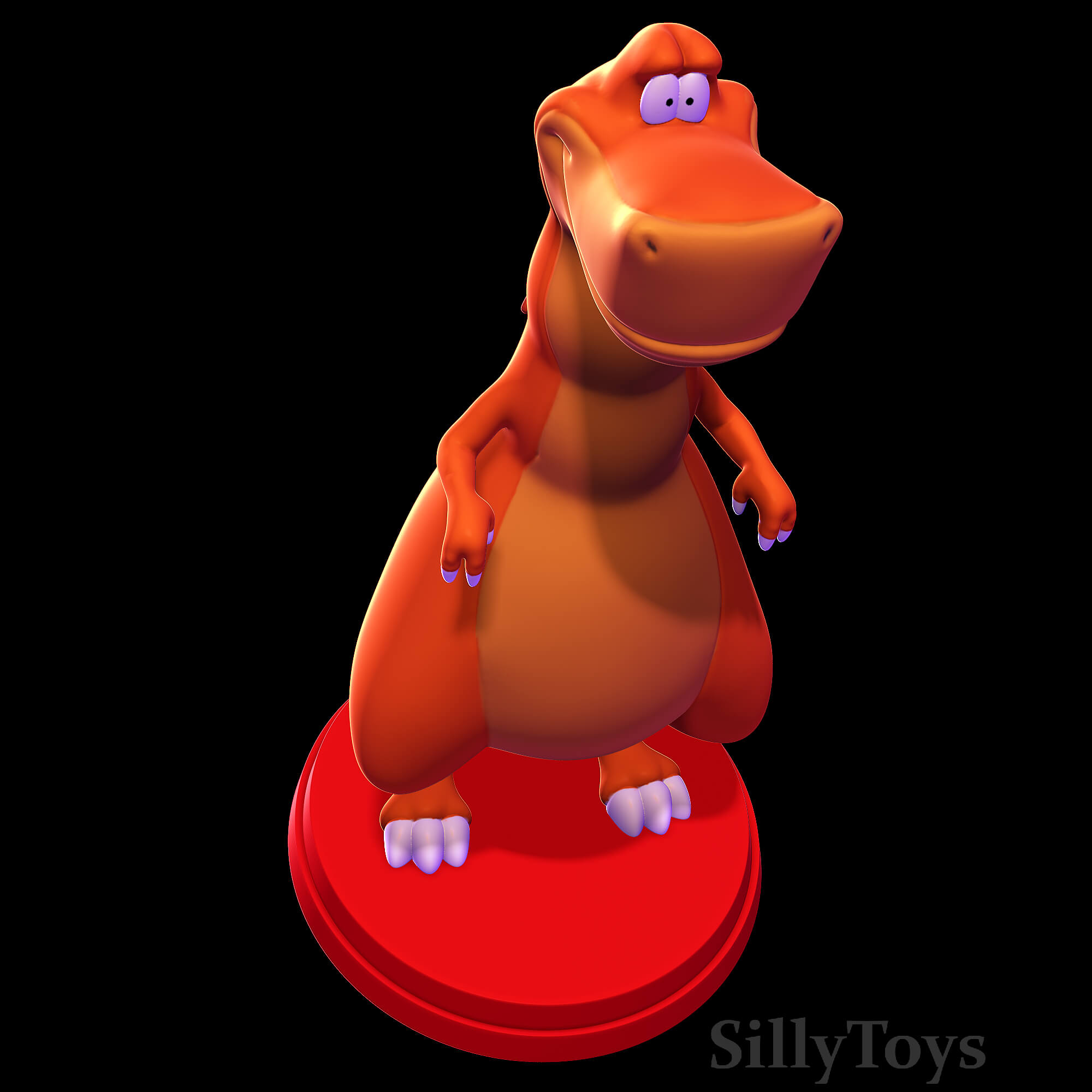 Rex - We'RE Back a Dinosaur's Story 3D Model by SillyToys