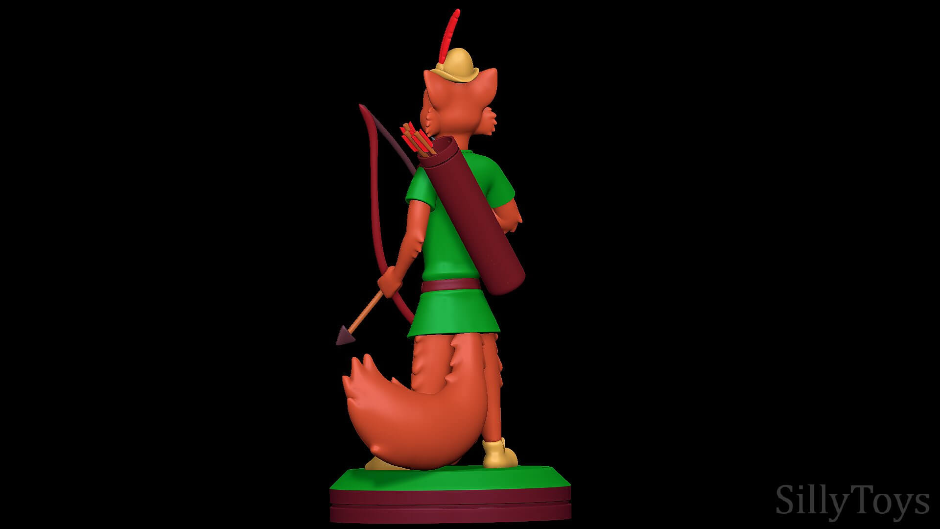 Robin Hood 1973 - 3D Model by SillyToys