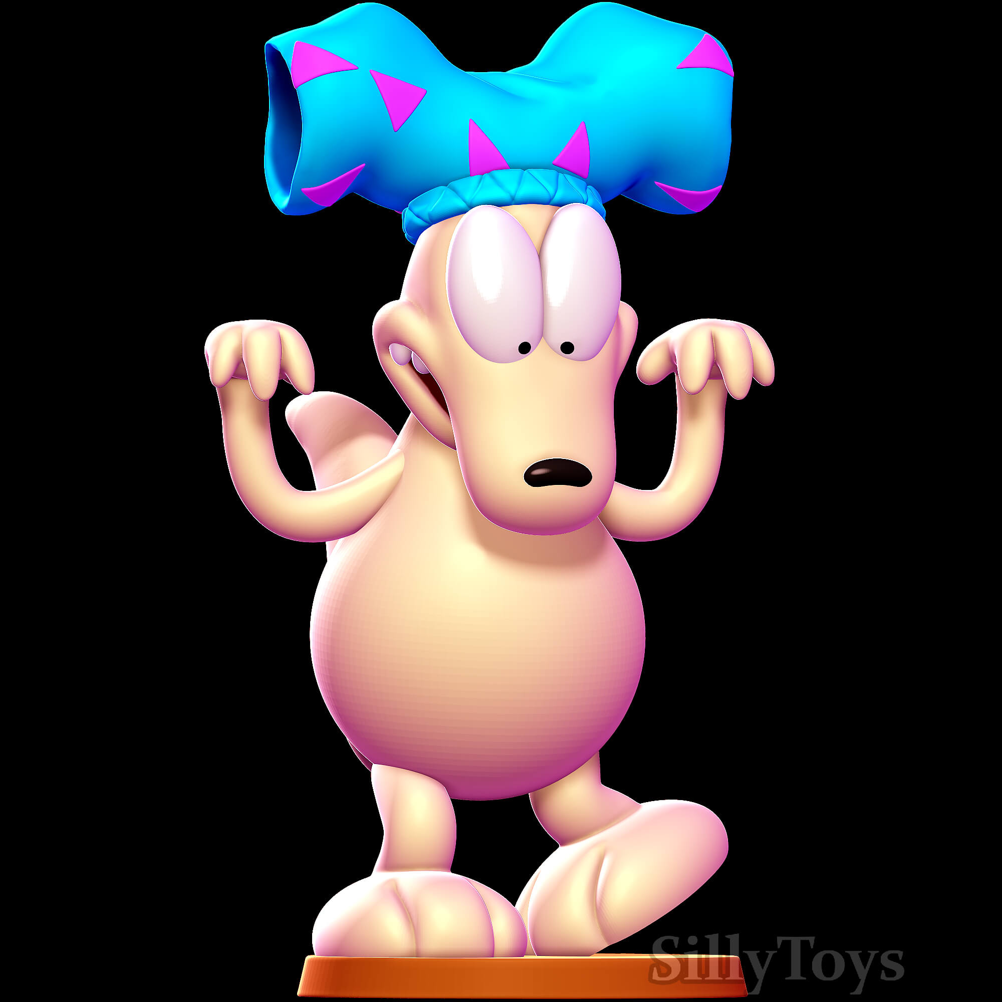 Rocko - Rocko's Modern Life 3D Model by SillyToys