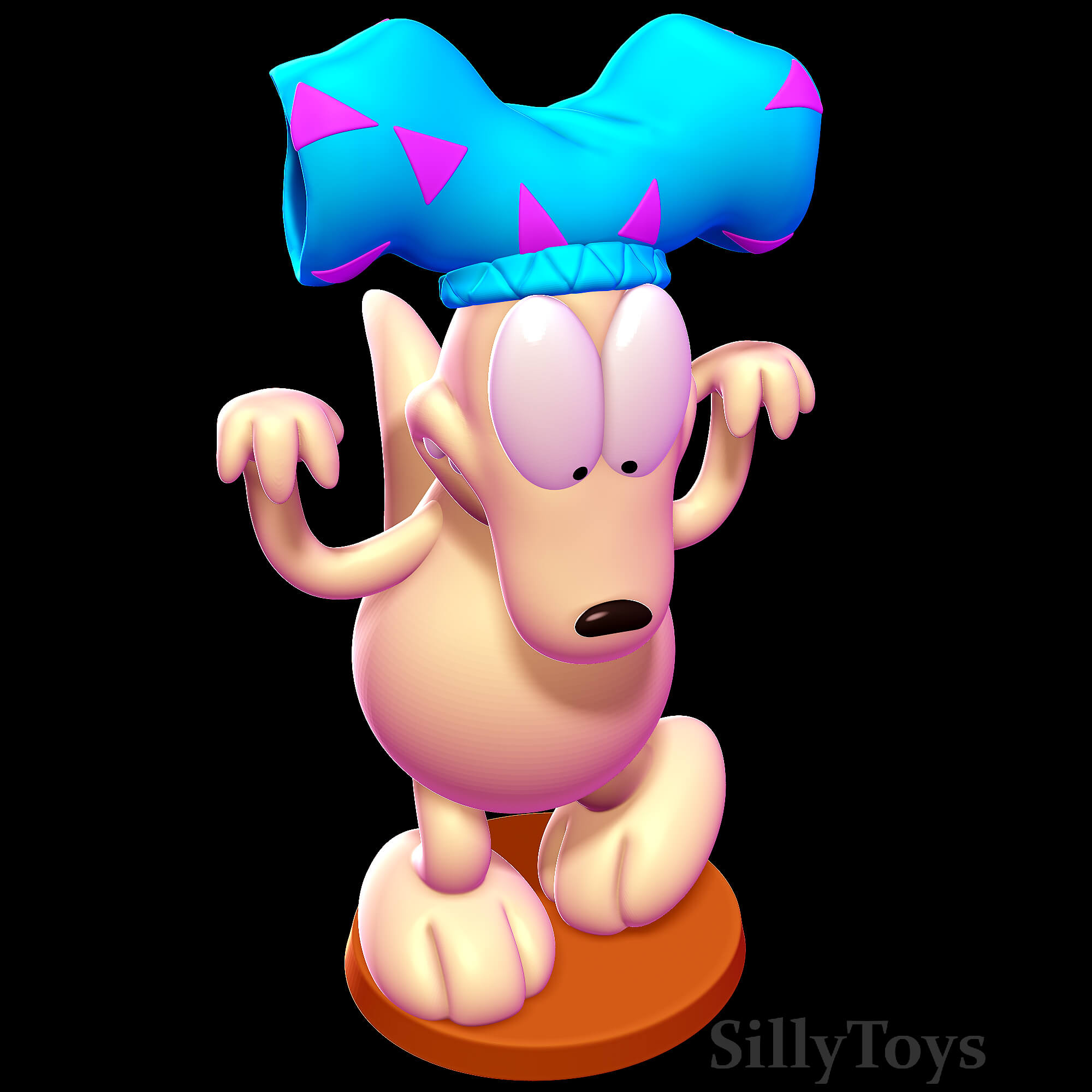 Rocko - Rocko's Modern Life 3D Model by SillyToys