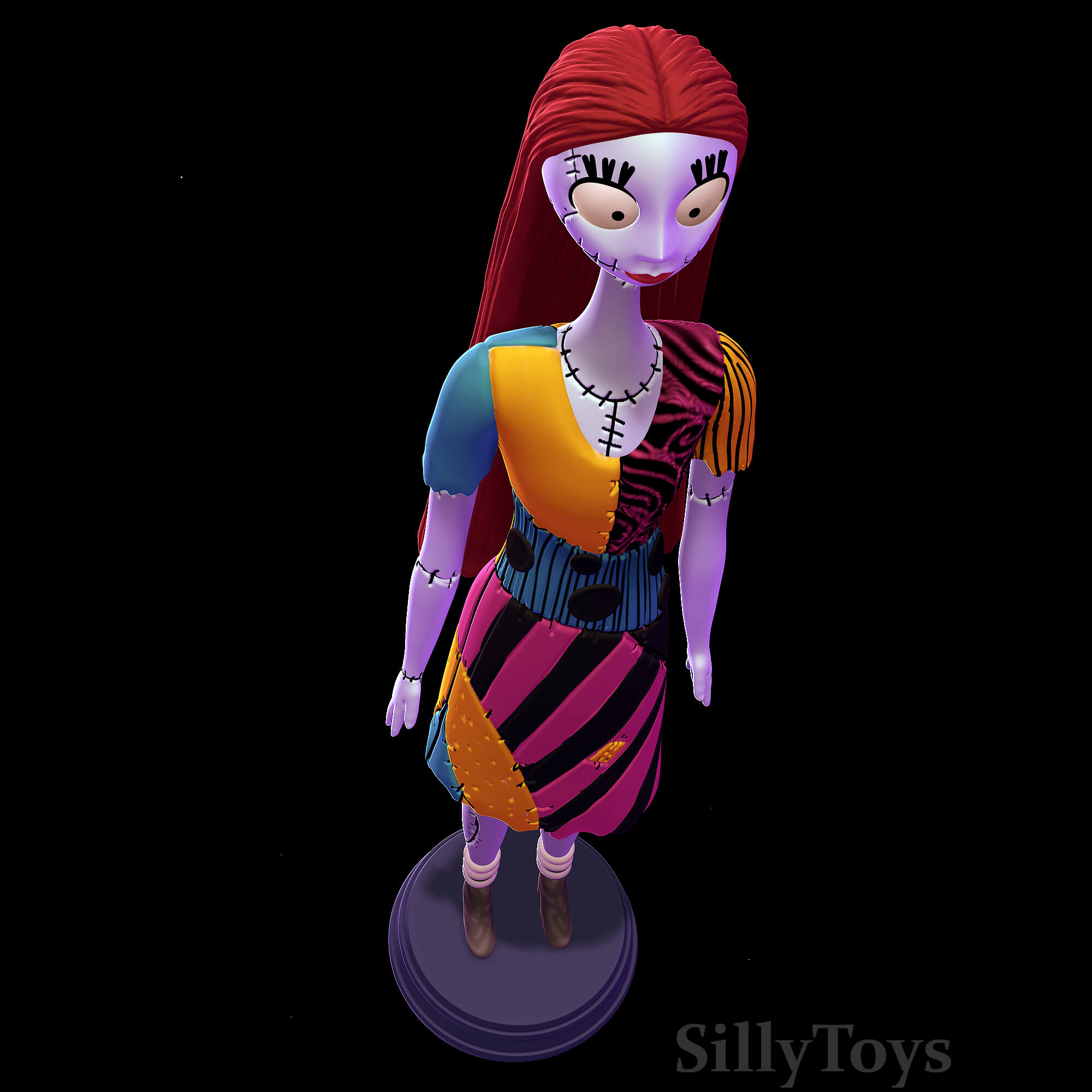Sally - The Nightmare Before Christmas 3D Model by SillyToys