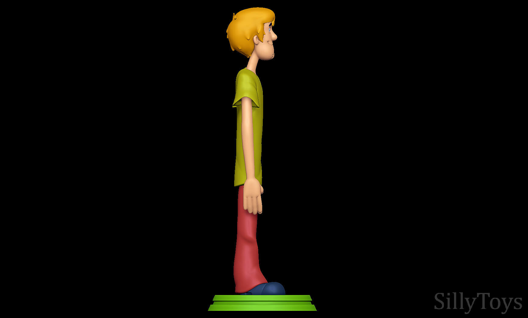 Shaggy - Scooby Doo 3D Model by SillyToys