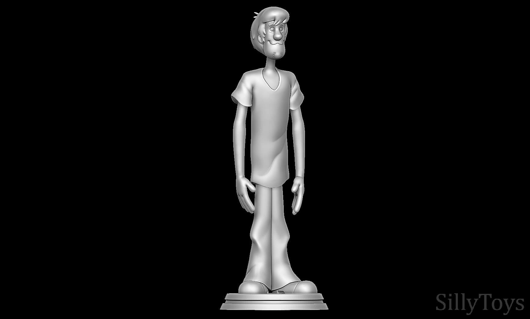 Shaggy - Scooby Doo 3D Model by SillyToys