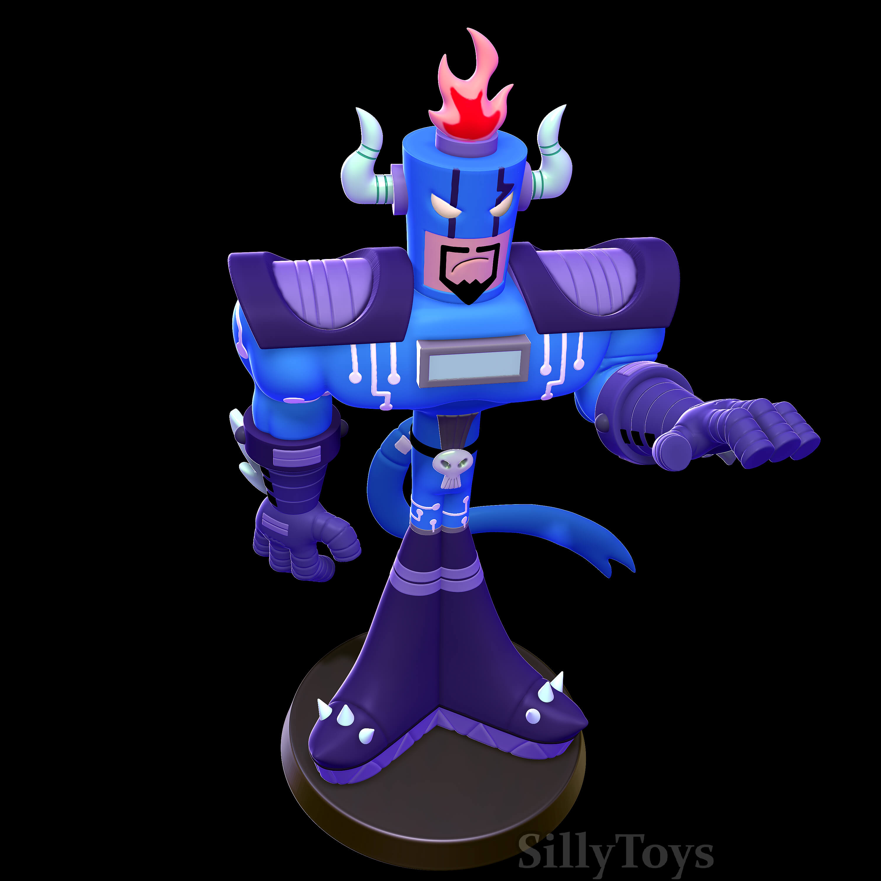 Shirley - Villain 3D Model by SillyToys