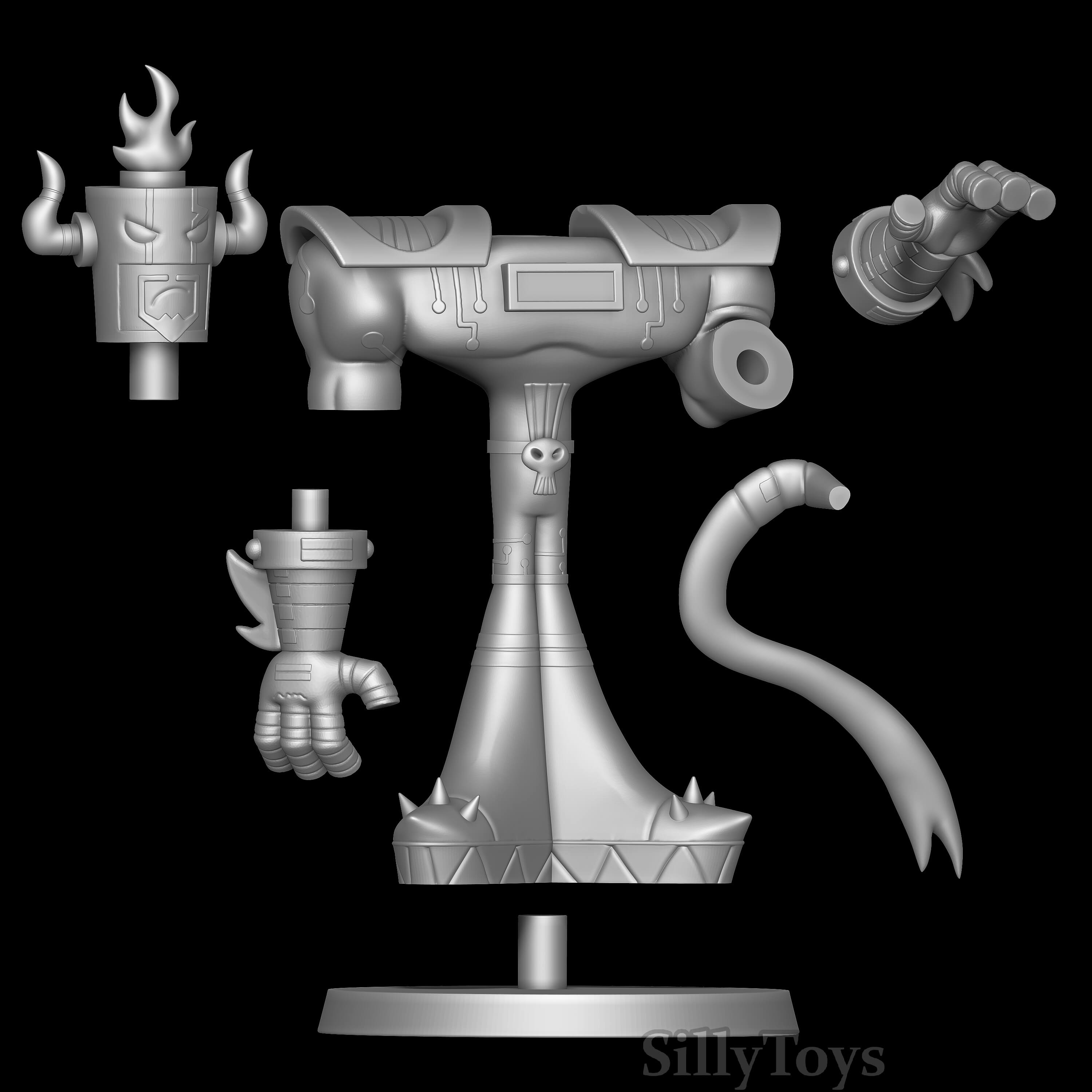 Shirley - Villain 3D Print Model by SillyToys
