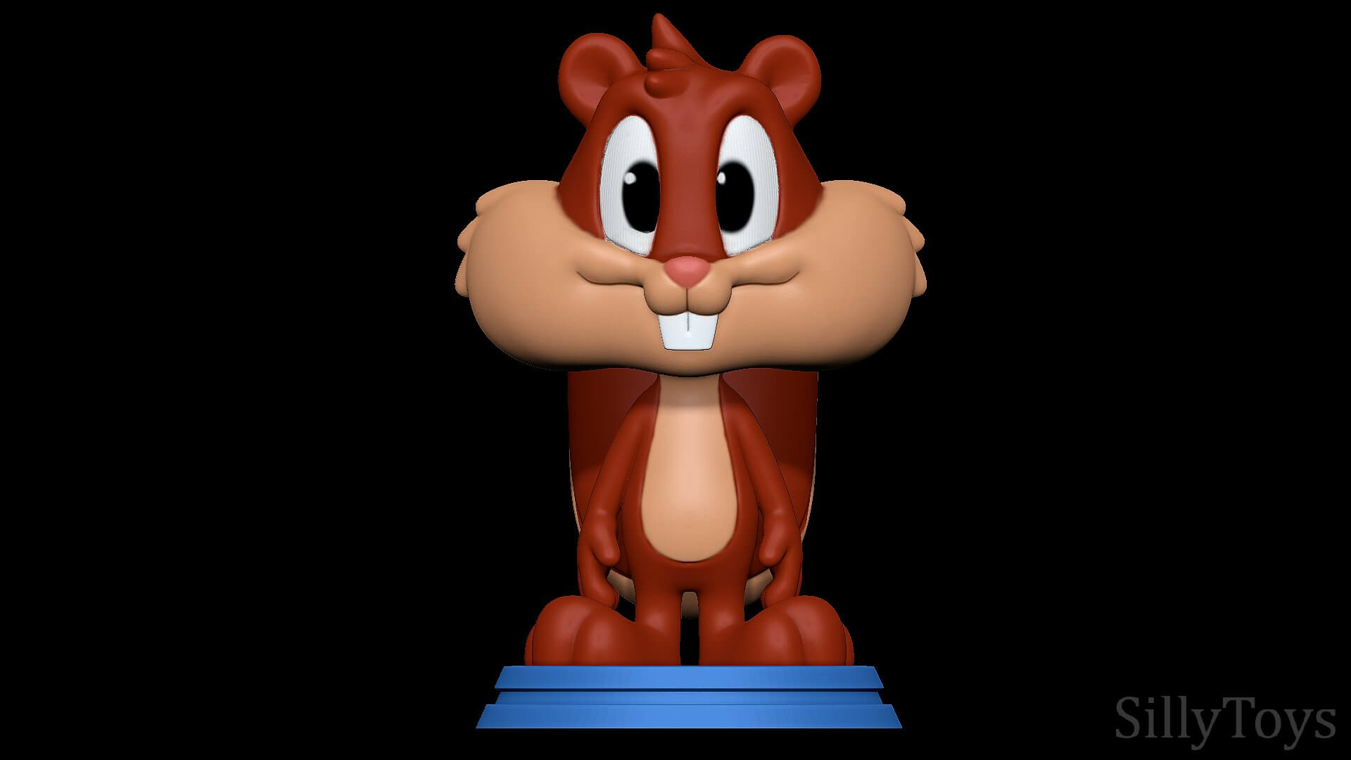 Skippy Squirrel - Animaniacs 3D Model by SillyToys