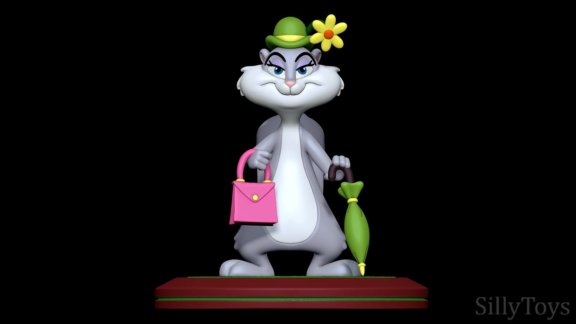 Slappy Squirrel - Animaniacs 3D Model by SillyToys