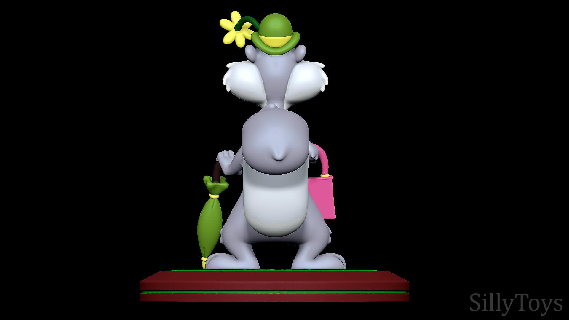 Slappy Squirrel - Animaniacs 3D Model by SillyToys