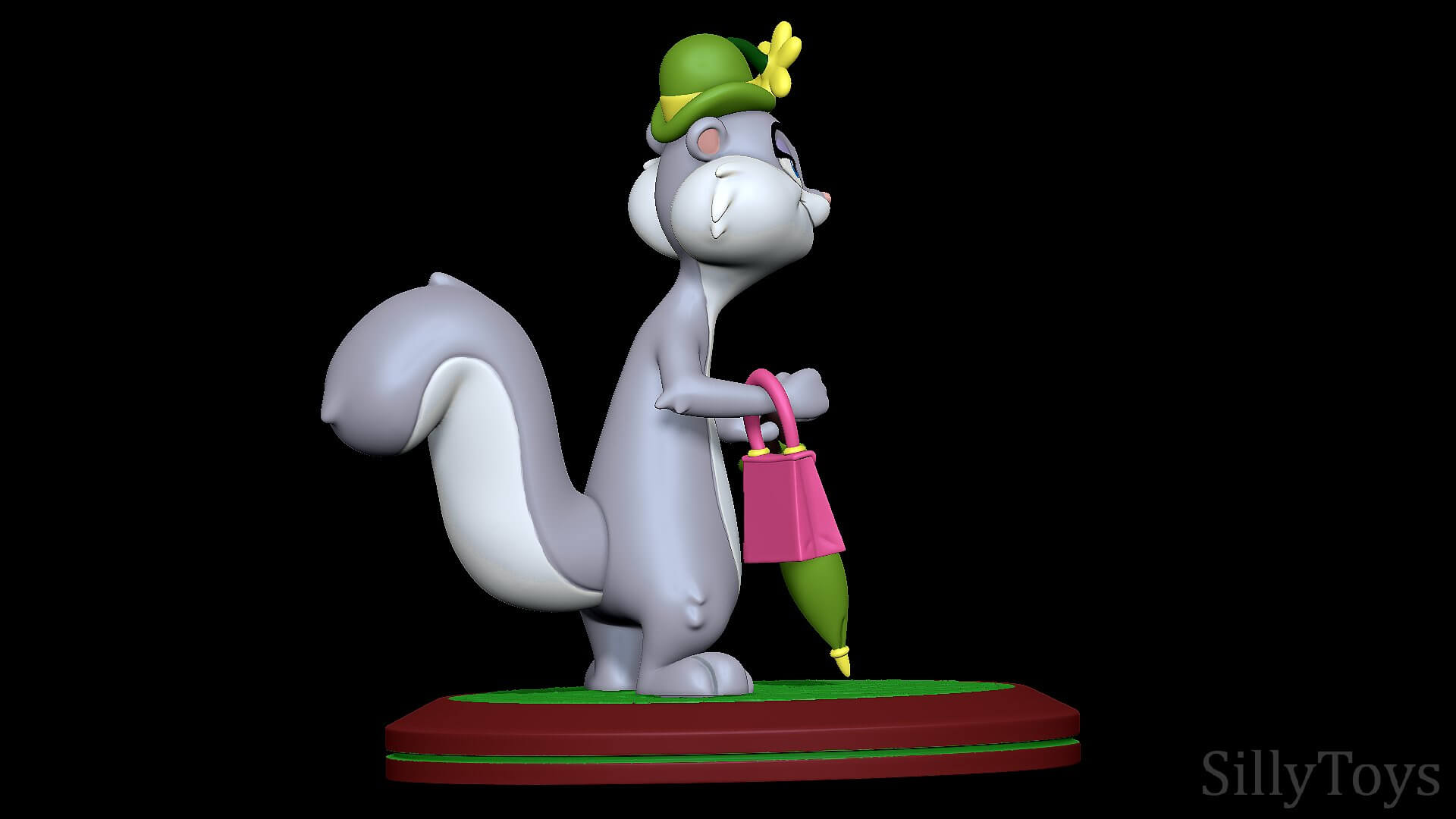 Slappy Squirrel - Animaniacs 3D Model by SillyToys