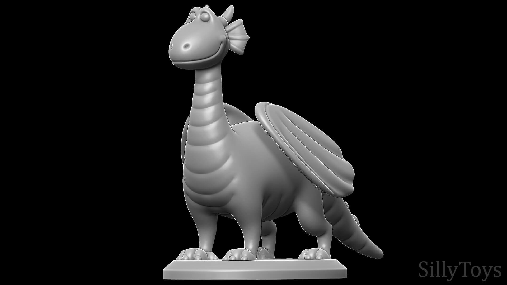 Sorrel, Ben, Firedrake and Nettlebrand - Dragon Rider 3D Model by SillyToys