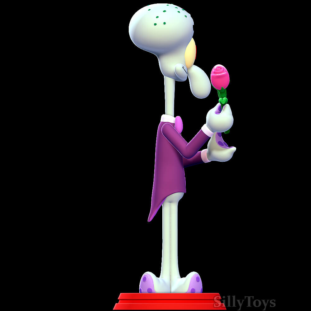 Squilliam Fancyson - SpongeBob SquarePants 3D Model by SillyToys