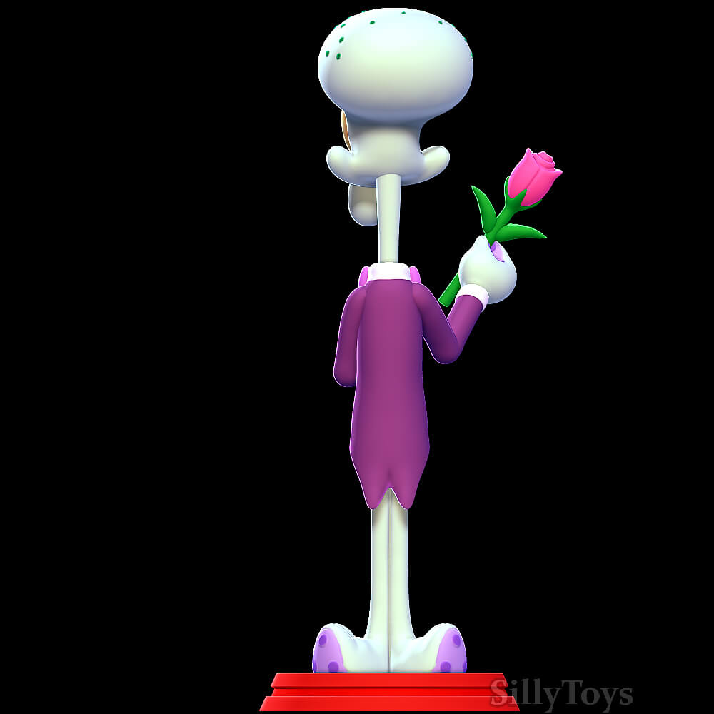 Squilliam Fancyson - SpongeBob SquarePants 3D Model by SillyToys