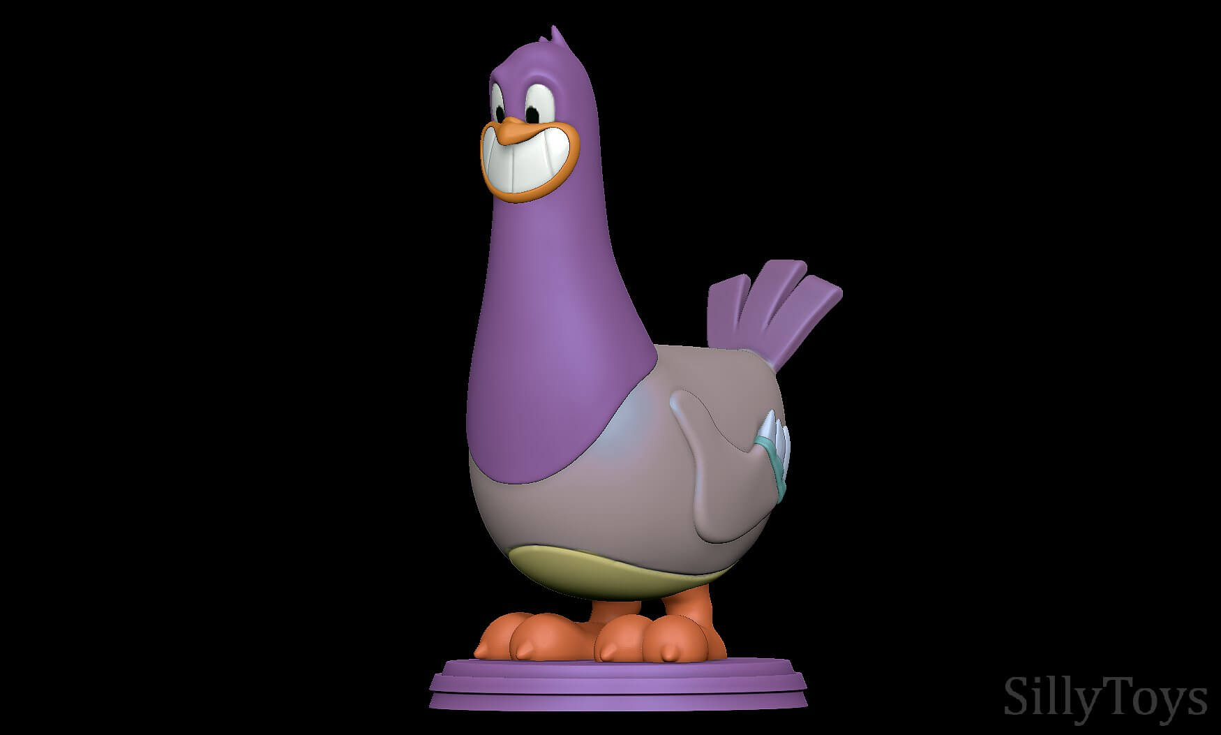 Squit - Animaniacs 3D Model by SillyToys