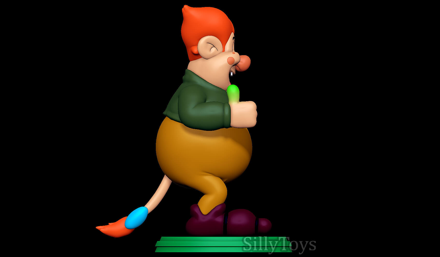Stanley - A Troll in Central Park 3D Model by SillyToys