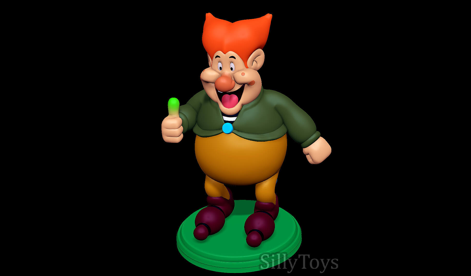Stanley - A Troll in Central Park 3D Model by SillyToys