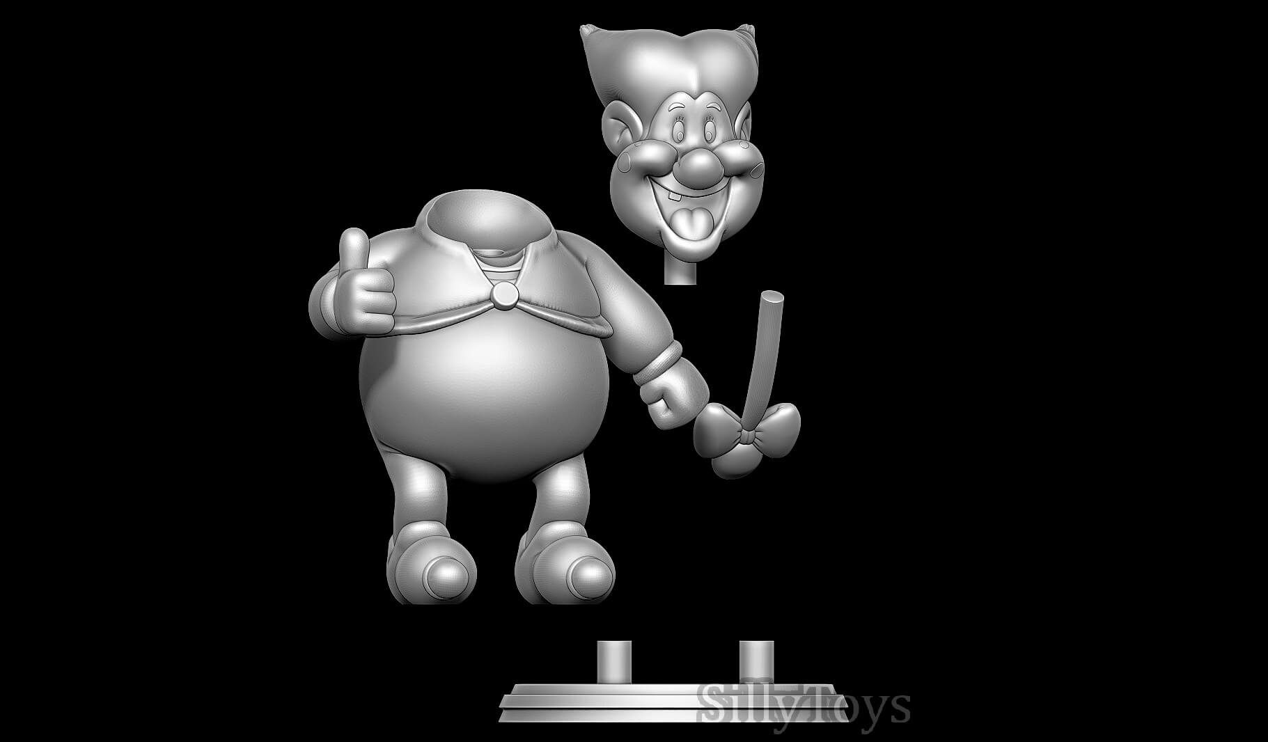 Stanley - A Troll in Central Park 3D Model by SillyToys