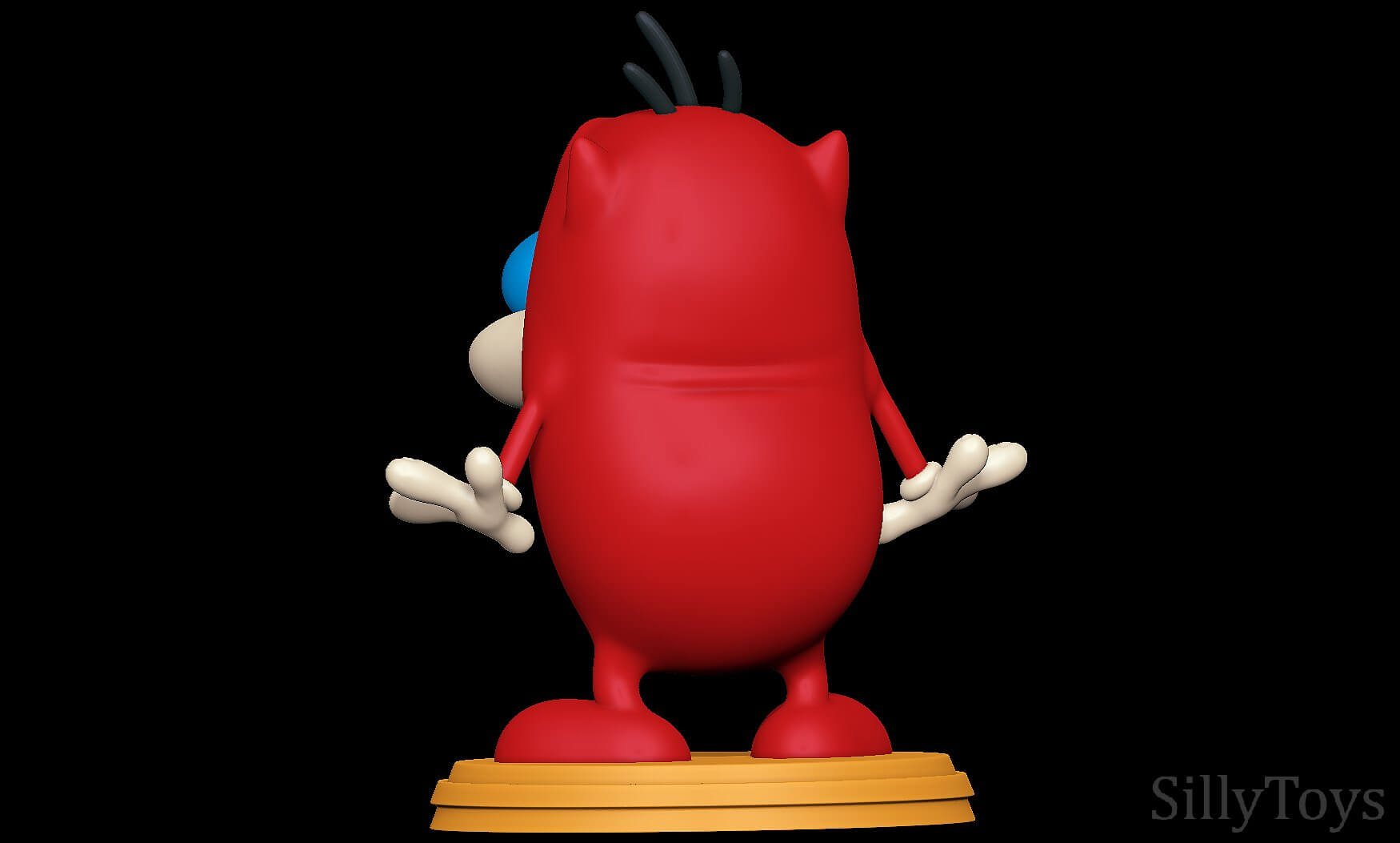 Stimpy - The Ren and Stimpy Show 3D Model by SillyToys