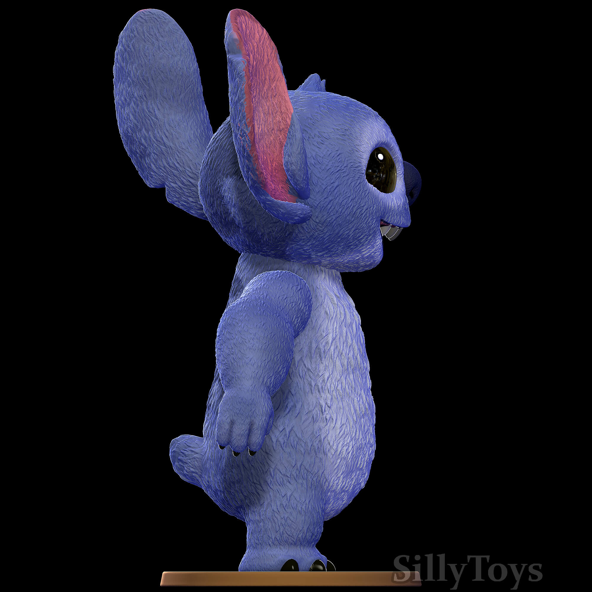Stitch - Lilo & Stitch 2025 3D Model by SillyToys
